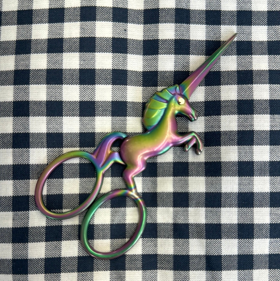 Unicorn Multicolored Scissors – The Needlepoint Clubhouse