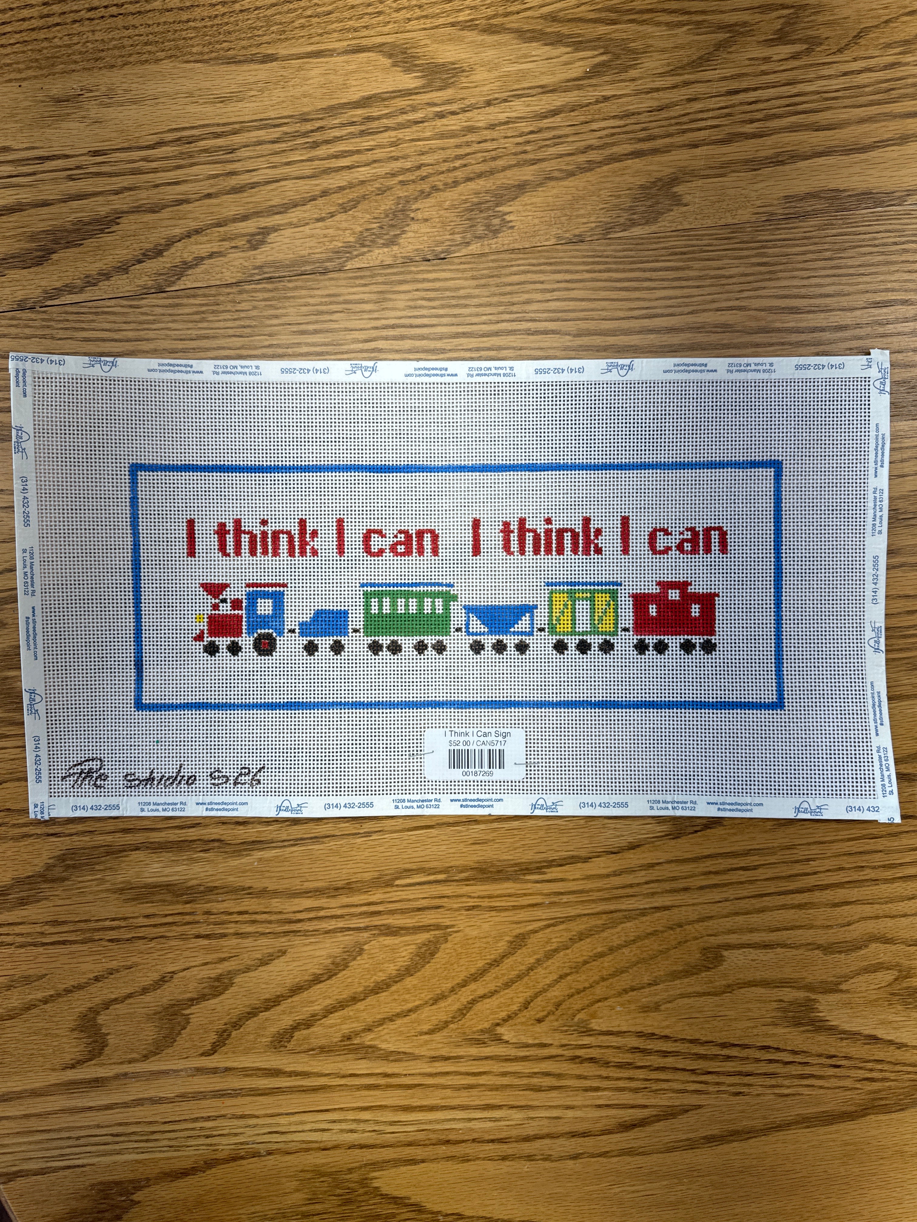 I Think I Can Sign – The Needlepoint Clubhouse