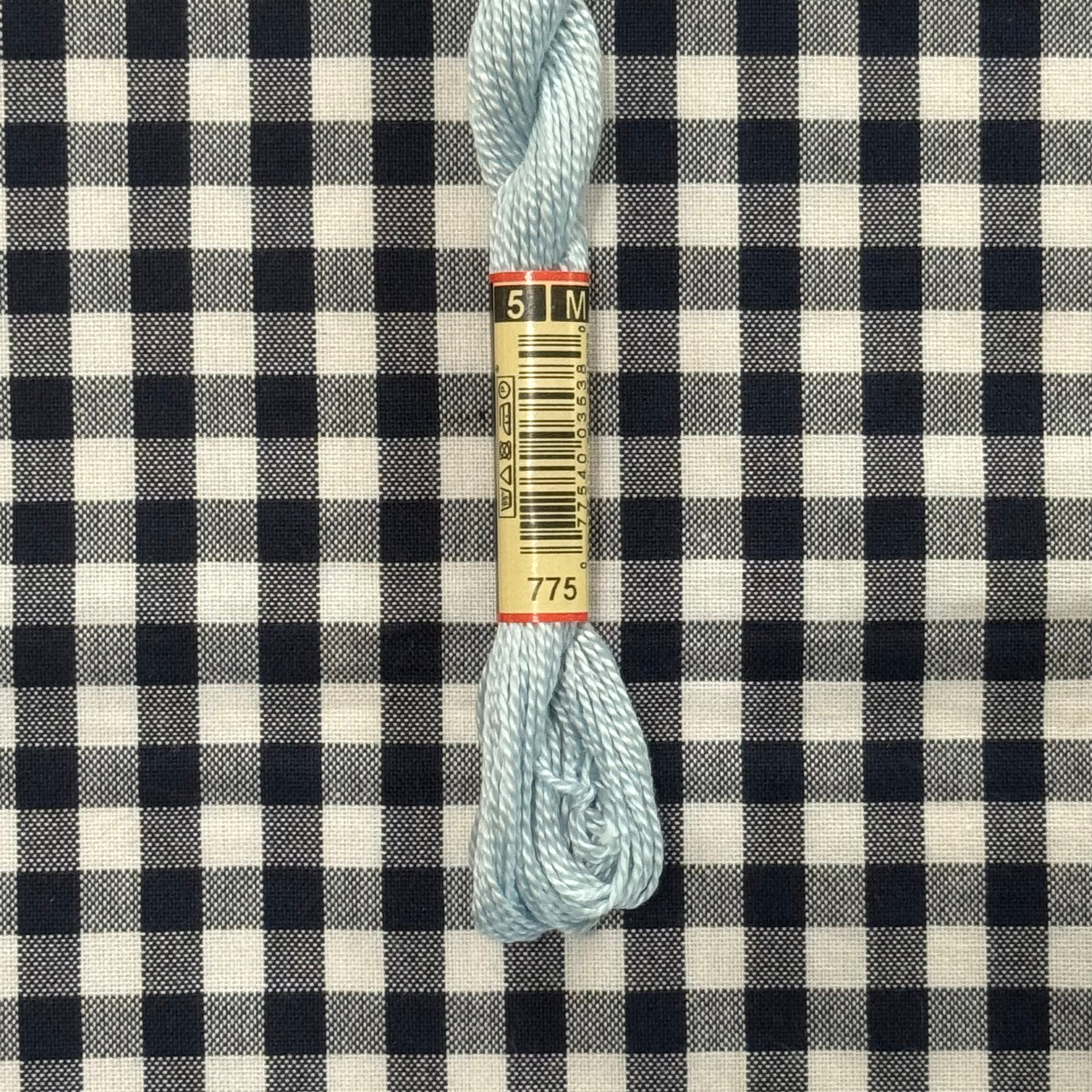 775 Very Light Baby Blue | DMC Pearl Cotton 5 – The Needlepoint Clubhouse