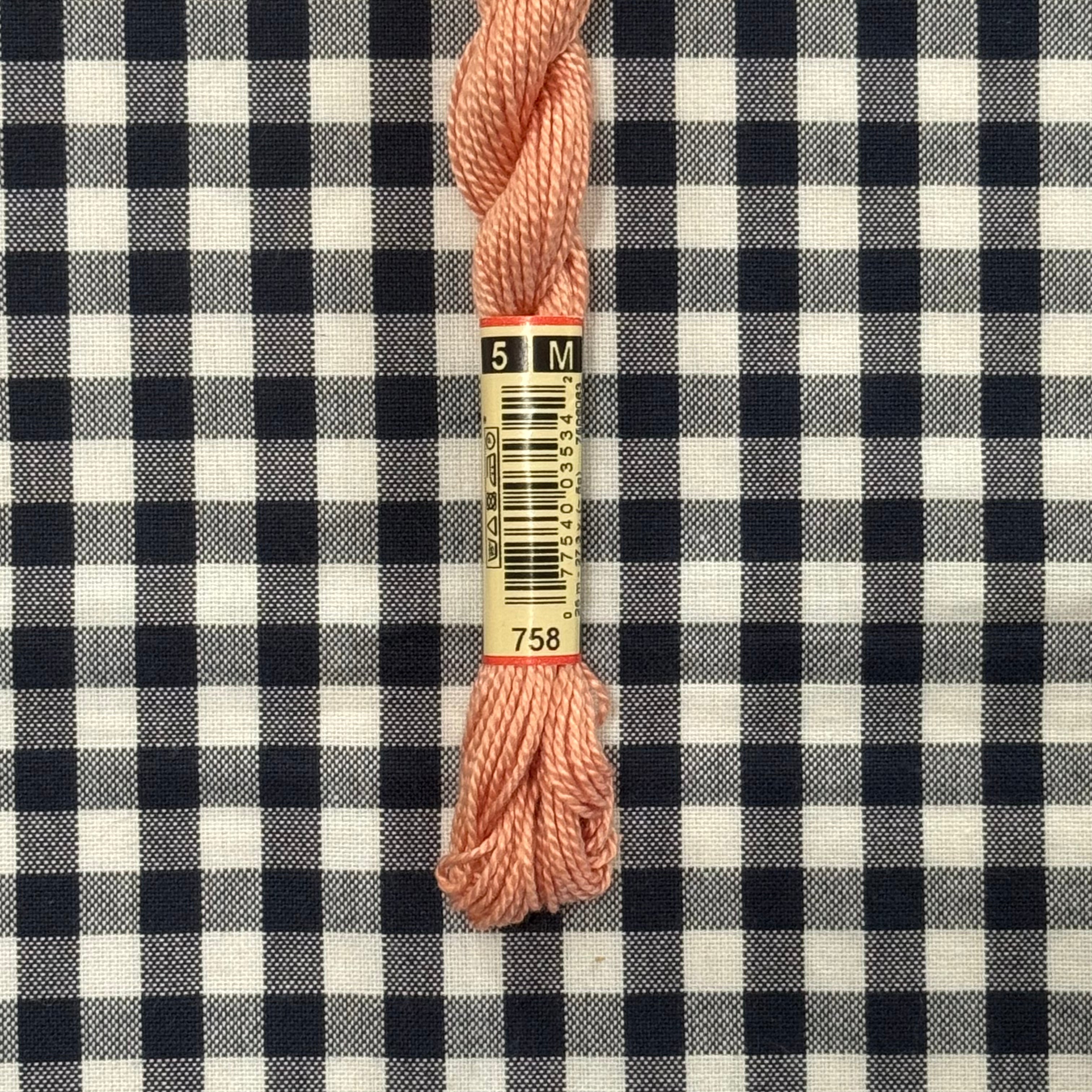 758 Very Light Terra Cotta | DMC Pearl Cotton 5 – The Needlepoint Clubhouse