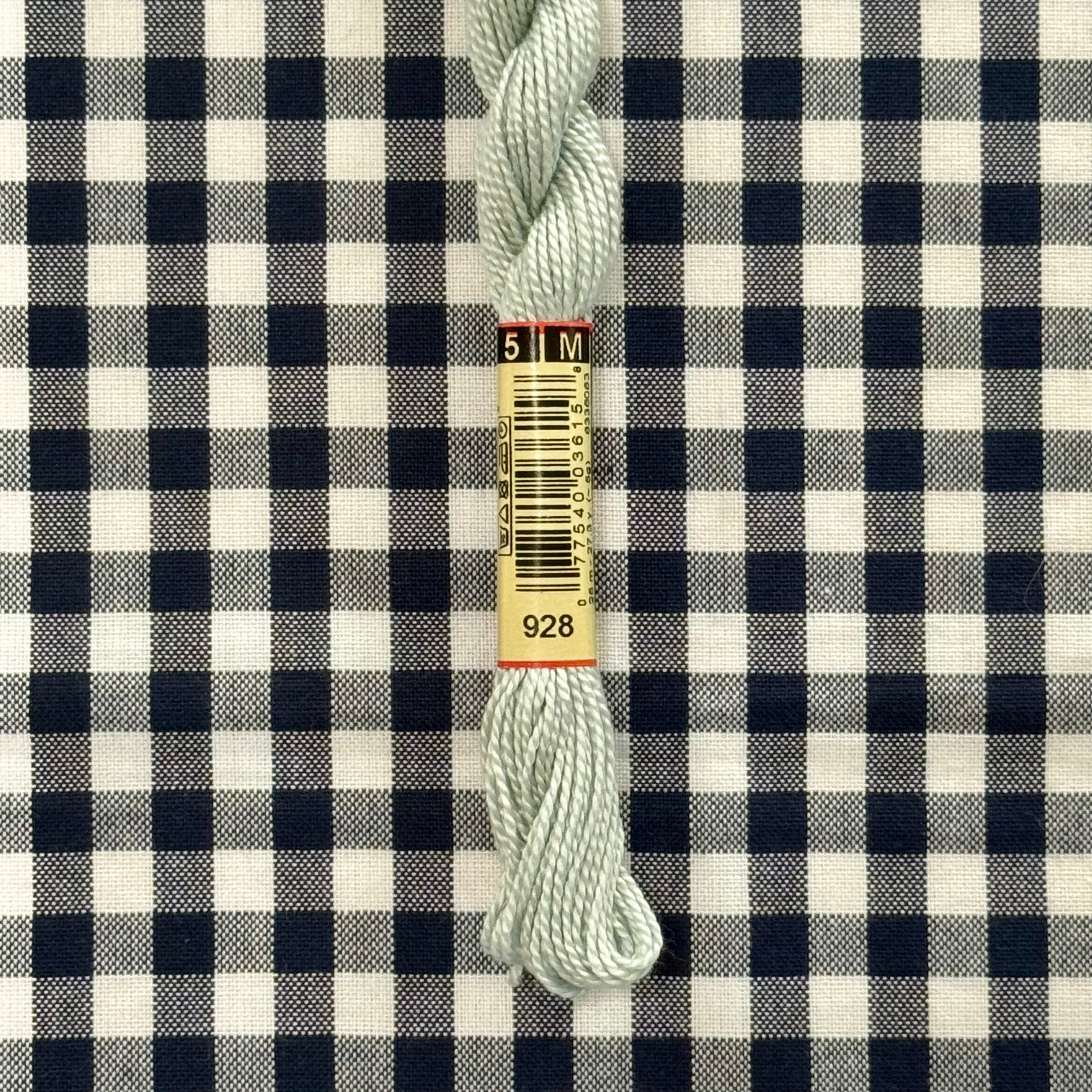 928 Very Light Gray Green | DMC Pearl Cotton 5 – The Needlepoint Clubhouse