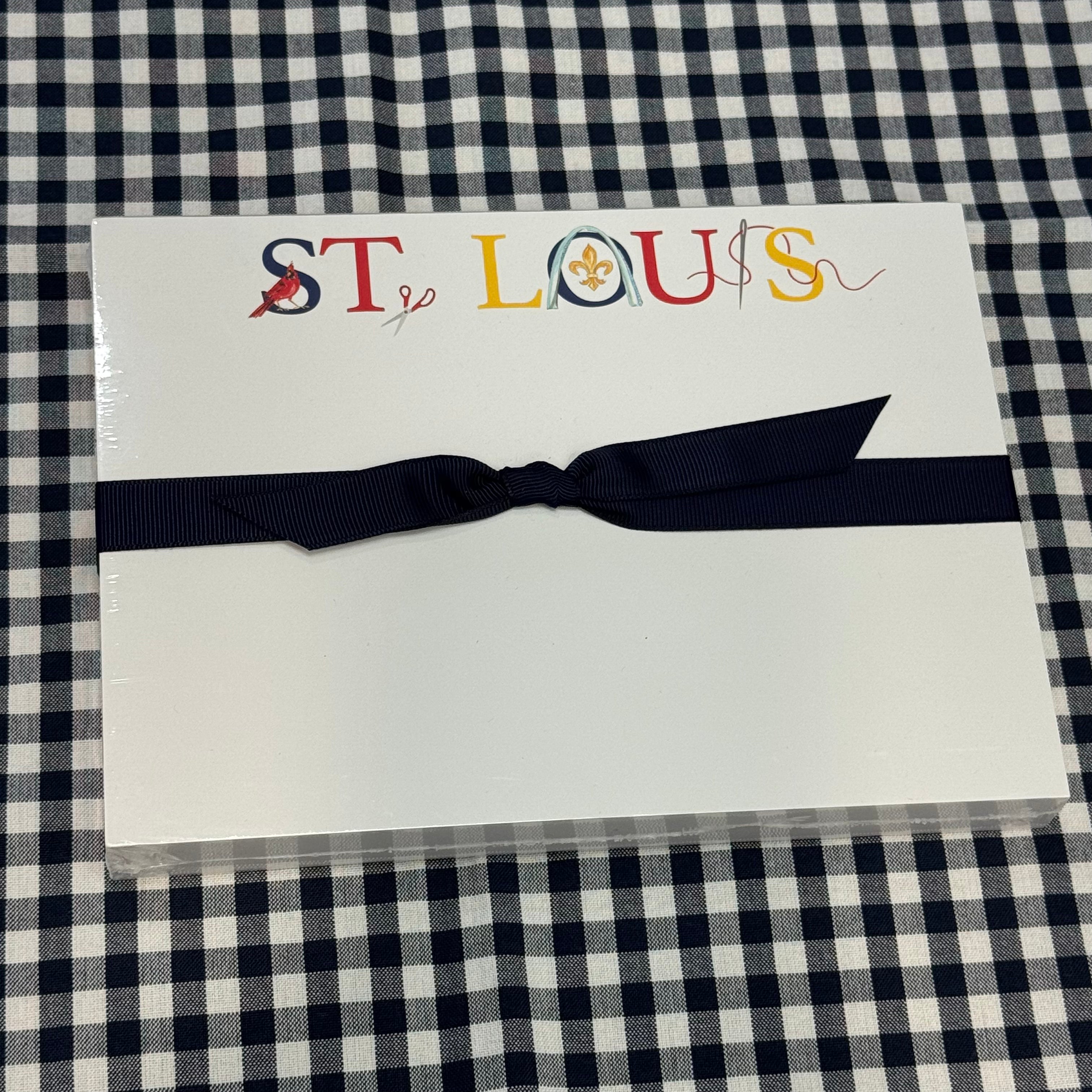 St. Louis Notepad – The Needlepoint Clubhouse