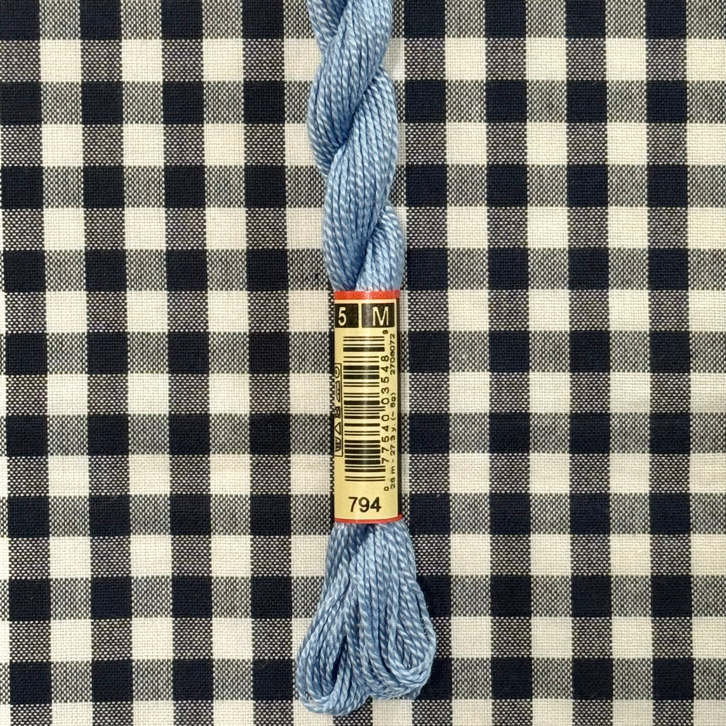 794 Light Cornflower Blue | DMC Pearl Cotton 5 – The Needlepoint Clubhouse