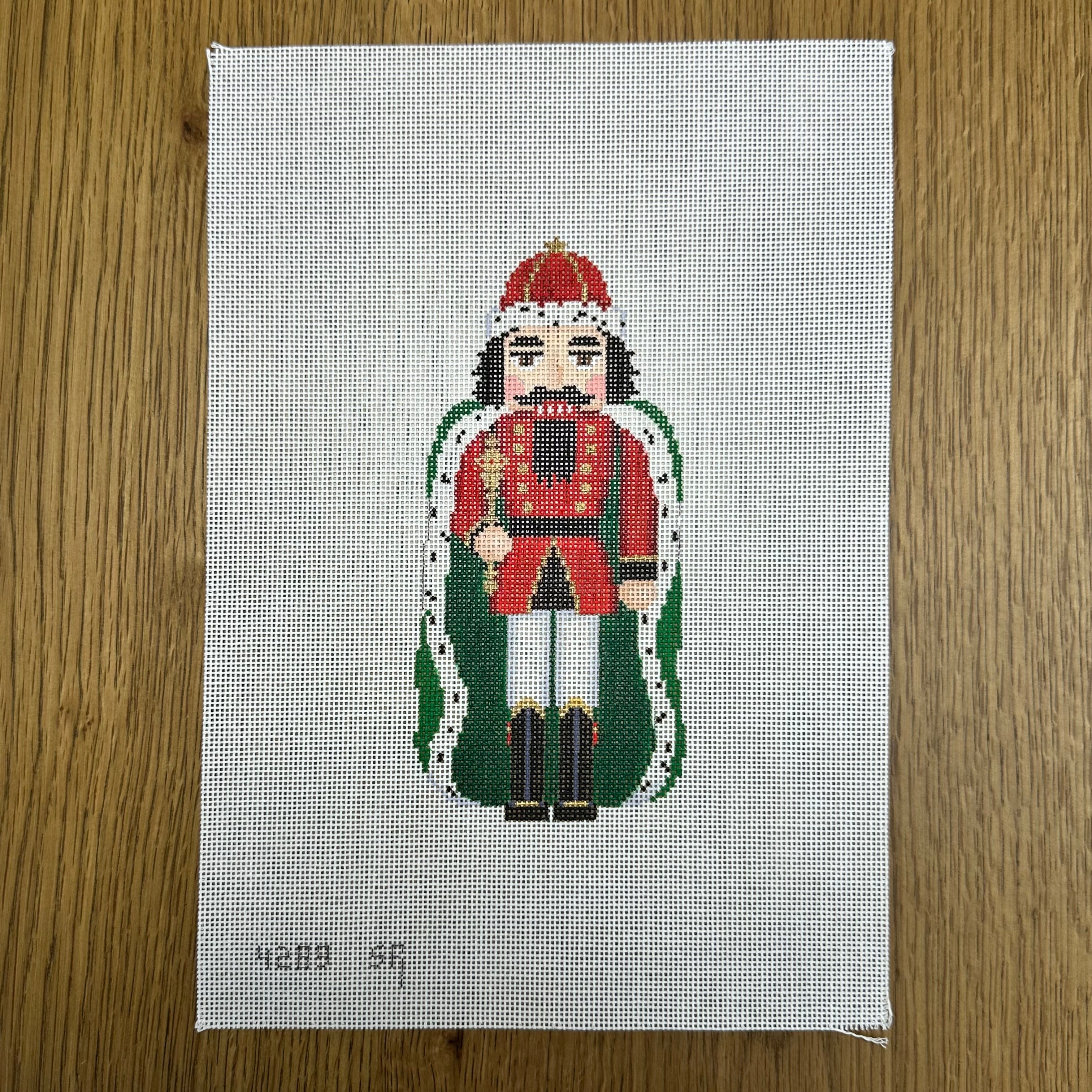 Ermine King Nutcracker – The Needlepoint Clubhouse