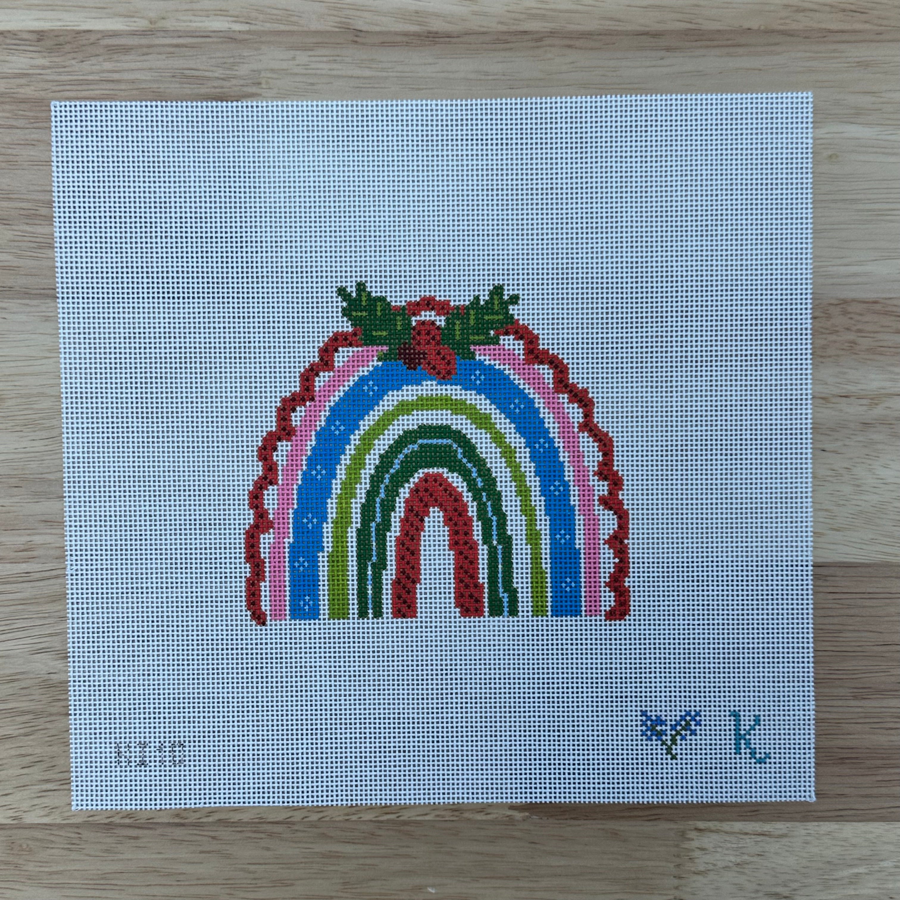 Christmas Rainbow – The Needlepoint Clubhouse