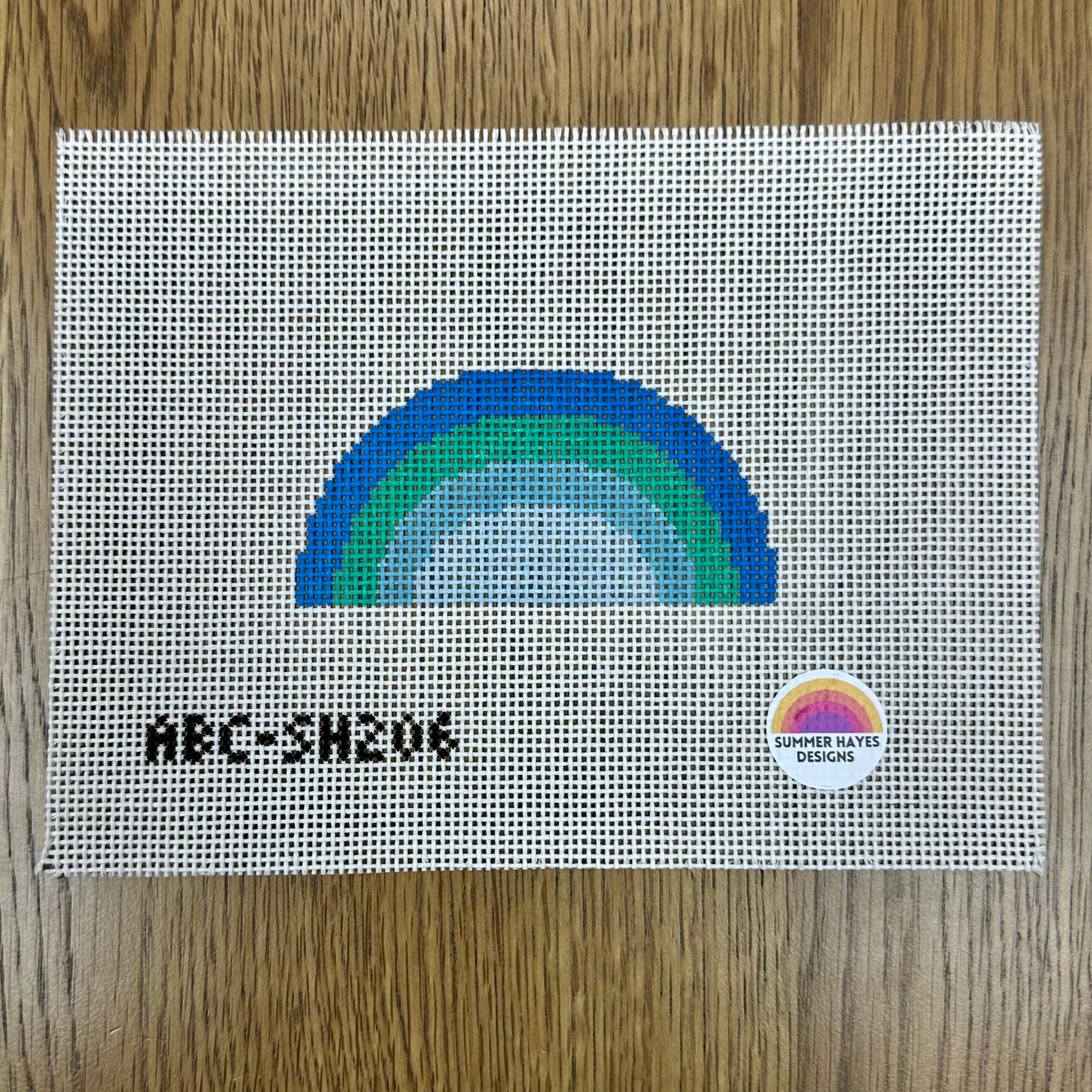 Rainbow - Blue – The Needlepoint Clubhouse