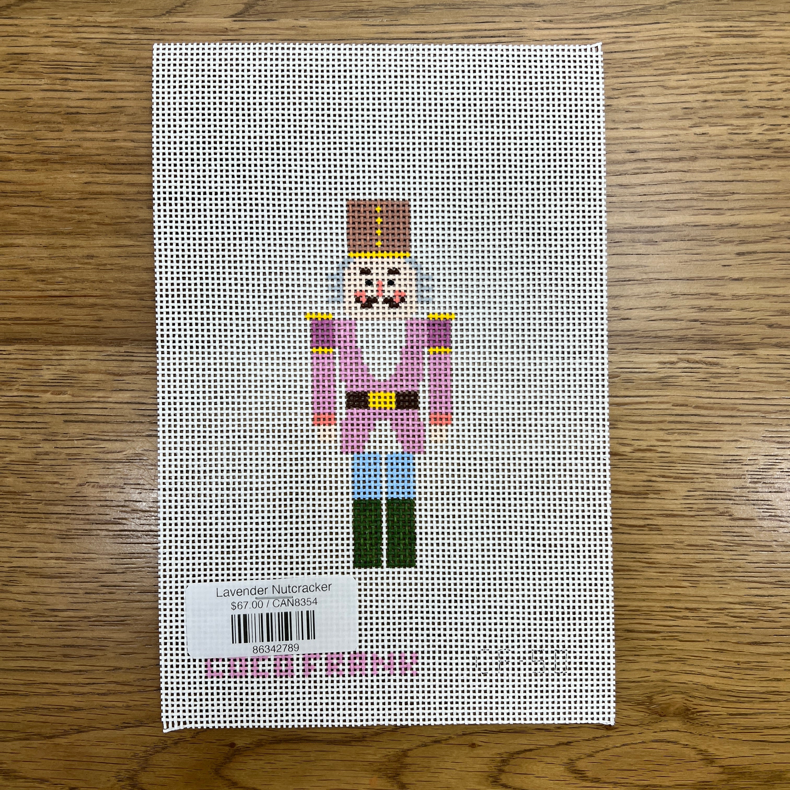 Lavender Nutcracker – The Needlepoint Clubhouse