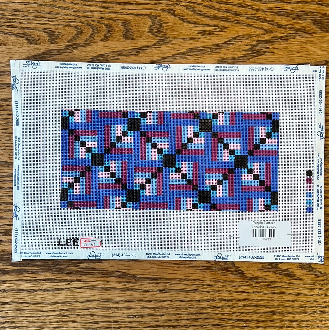 Purple Pattern – The Needlepoint Clubhouse