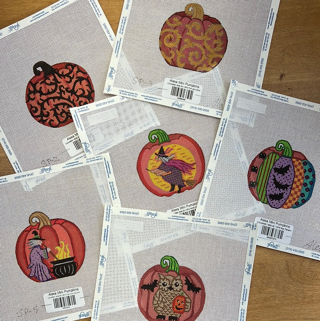 Alexa Mini Pumpkins – The Needlepoint Clubhouse