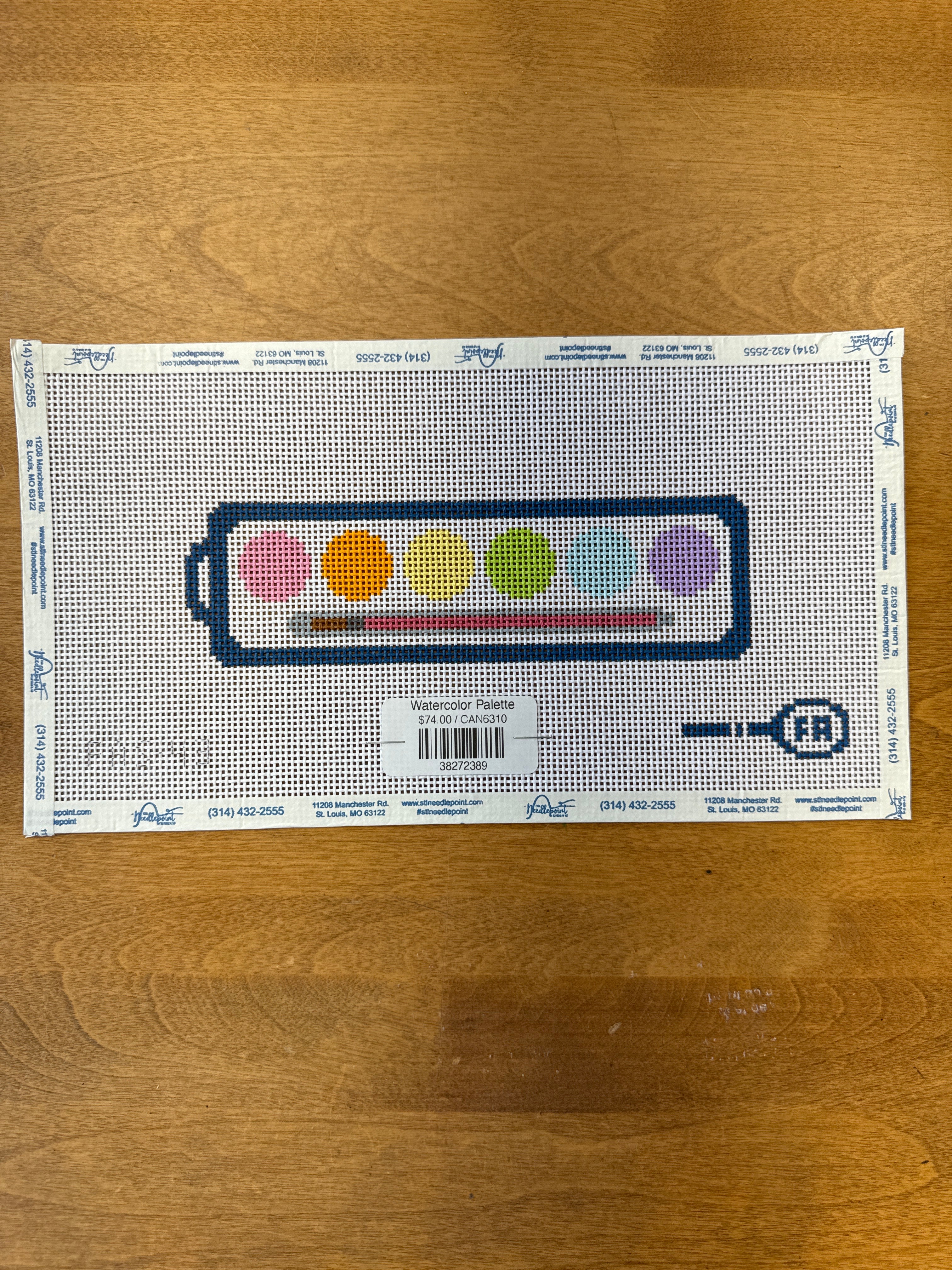 Watercolor Palette – The Needlepoint Clubhouse