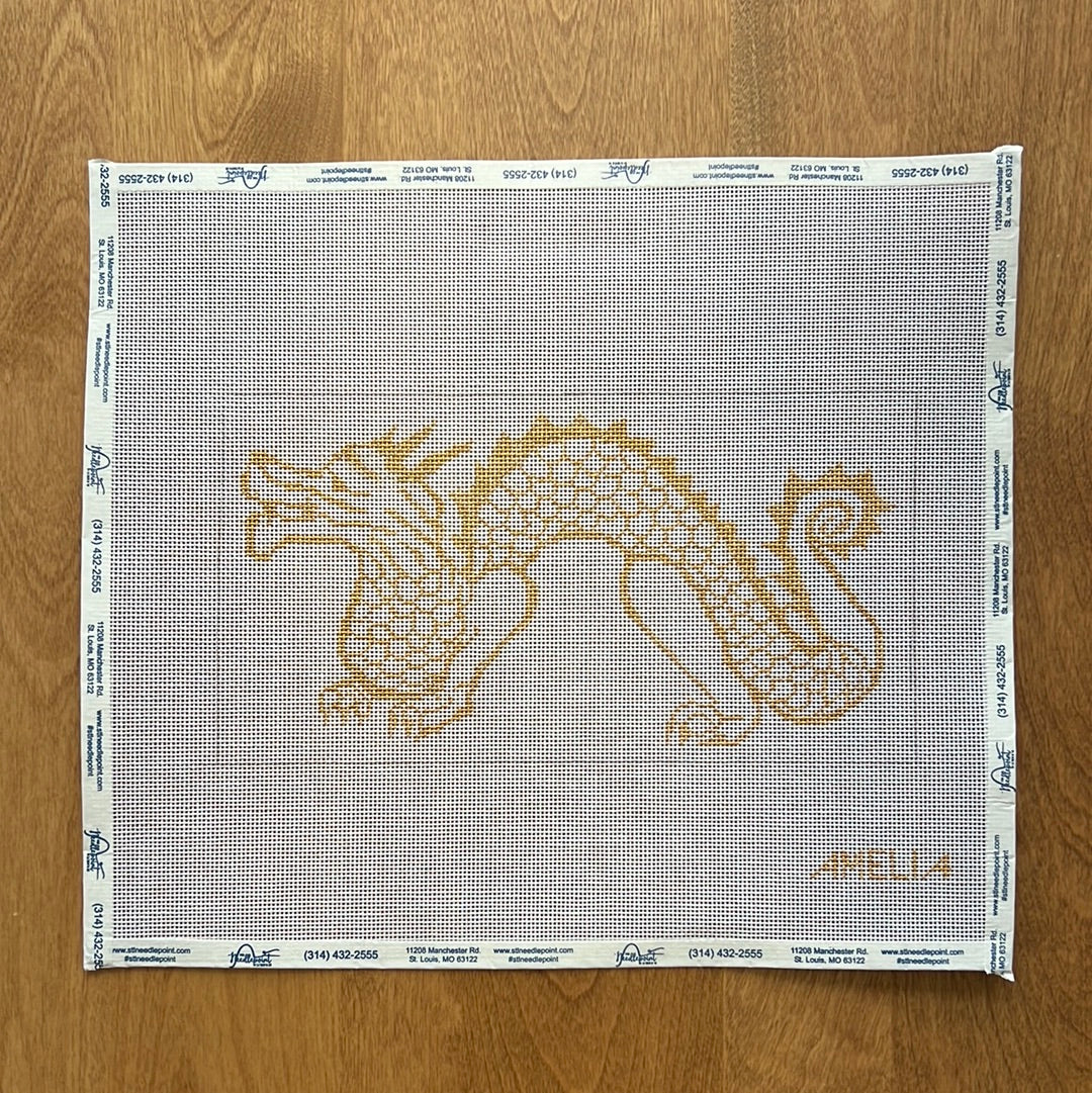 Golden Scale Dragon – The Needlepoint Clubhouse