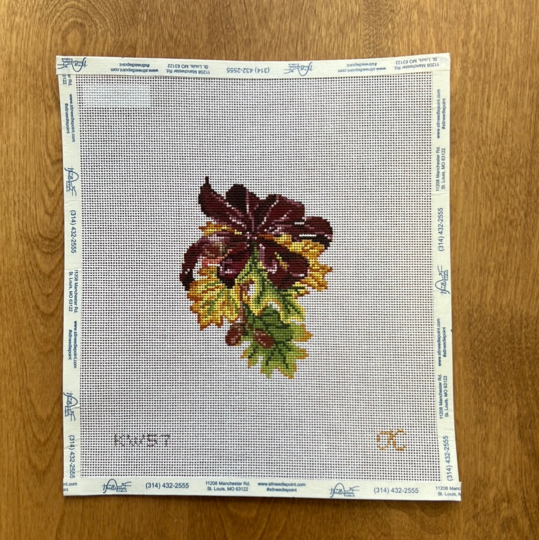 Fall Foliage Ornament – The Needlepoint Clubhouse