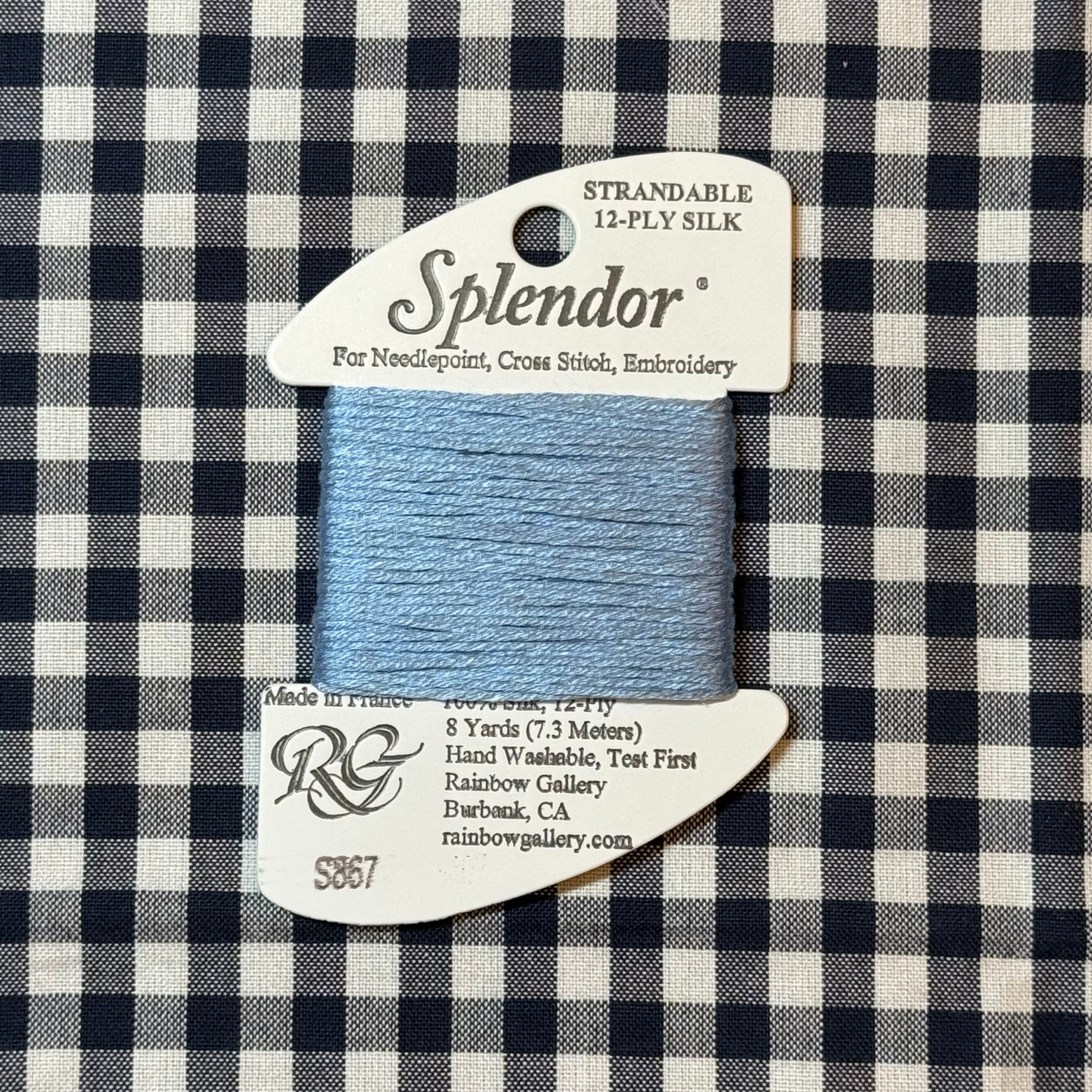 S867 Baby Blue | Splendor – The Needlepoint Clubhouse
