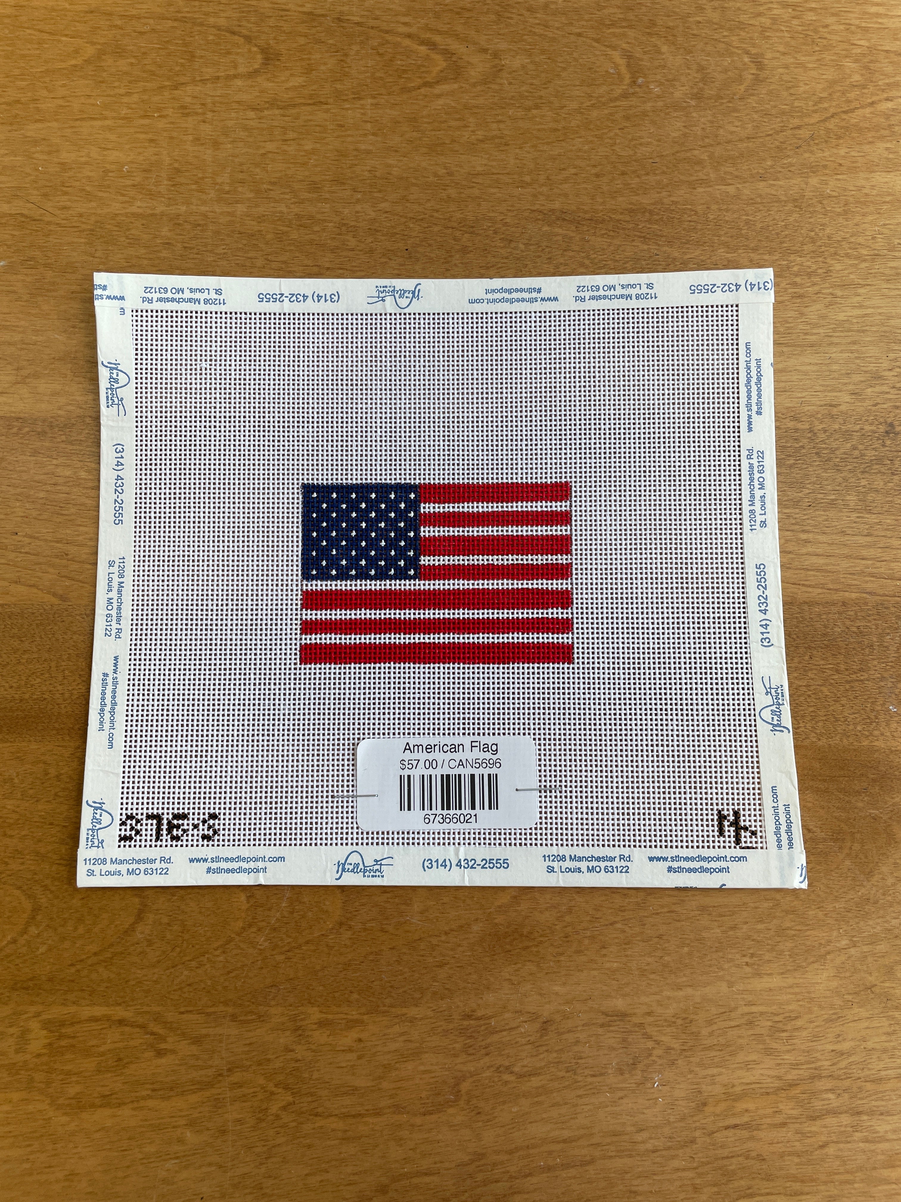 American Flag – The Needlepoint Clubhouse