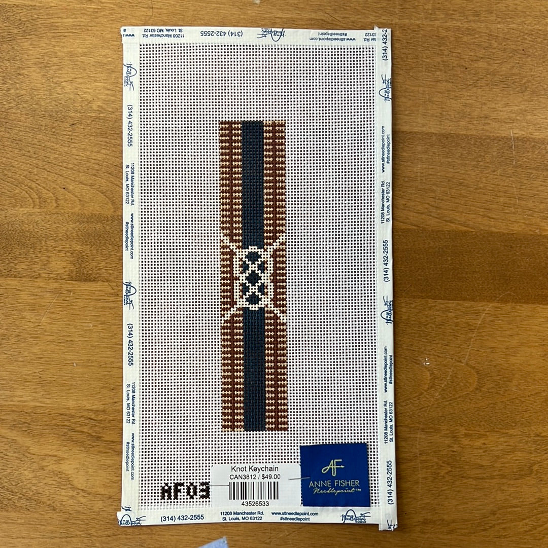 Knot Keychain – The Needlepoint Clubhouse