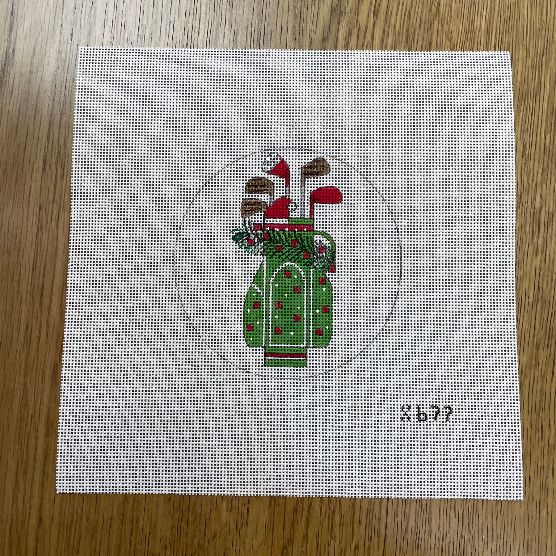 X677 XMas Golf Clubs – The Needlepoint Clubhouse