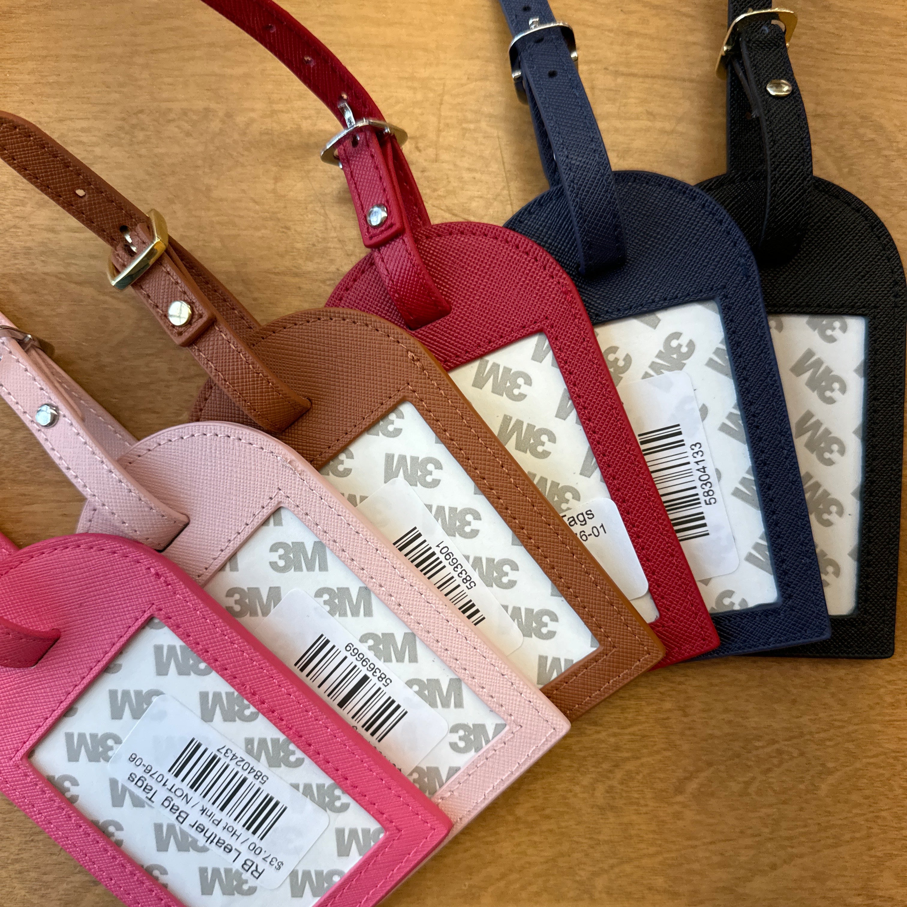 Rachel Barri Leather Bag Tags – The Needlepoint Clubhouse