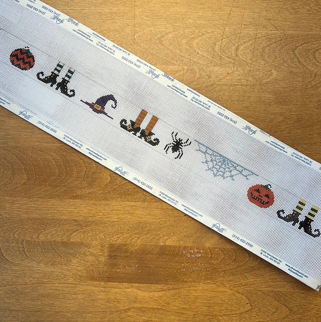 Witch Feet and Pumpkin Belt – The Needlepoint Clubhouse