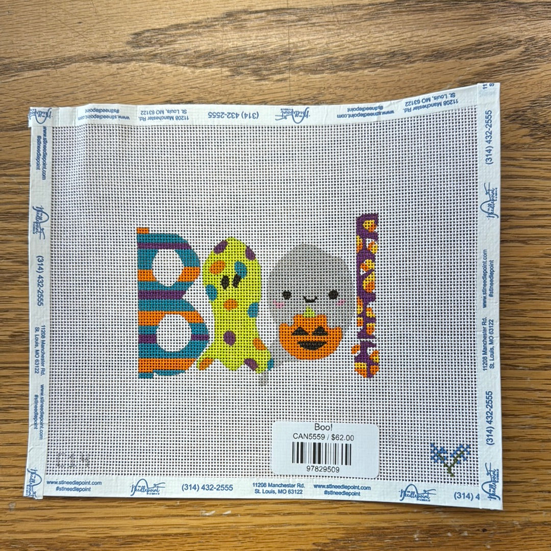 Boo! – The Needlepoint Clubhouse