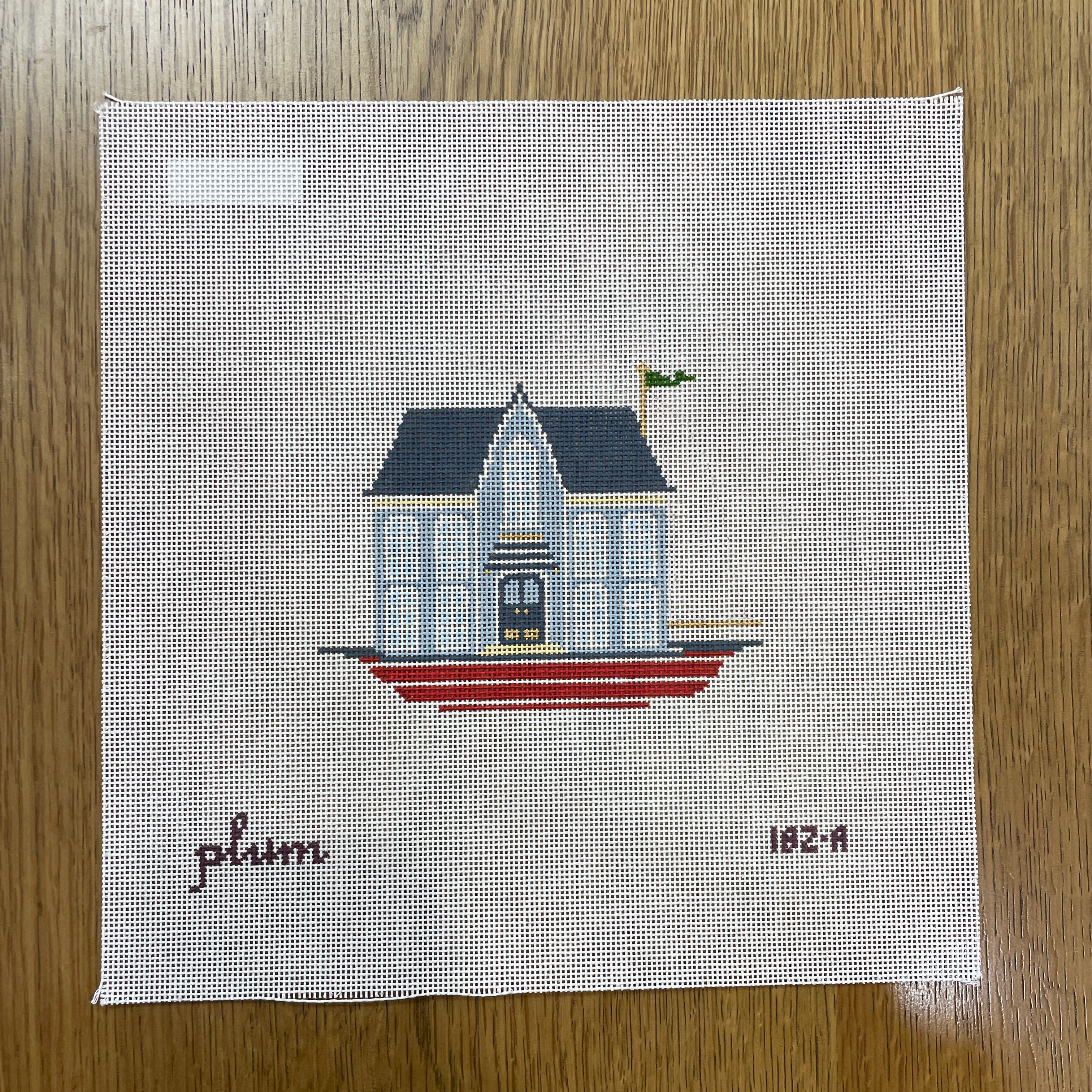 18Z-A House Boat - American Gothic – The Needlepoint Clubhouse