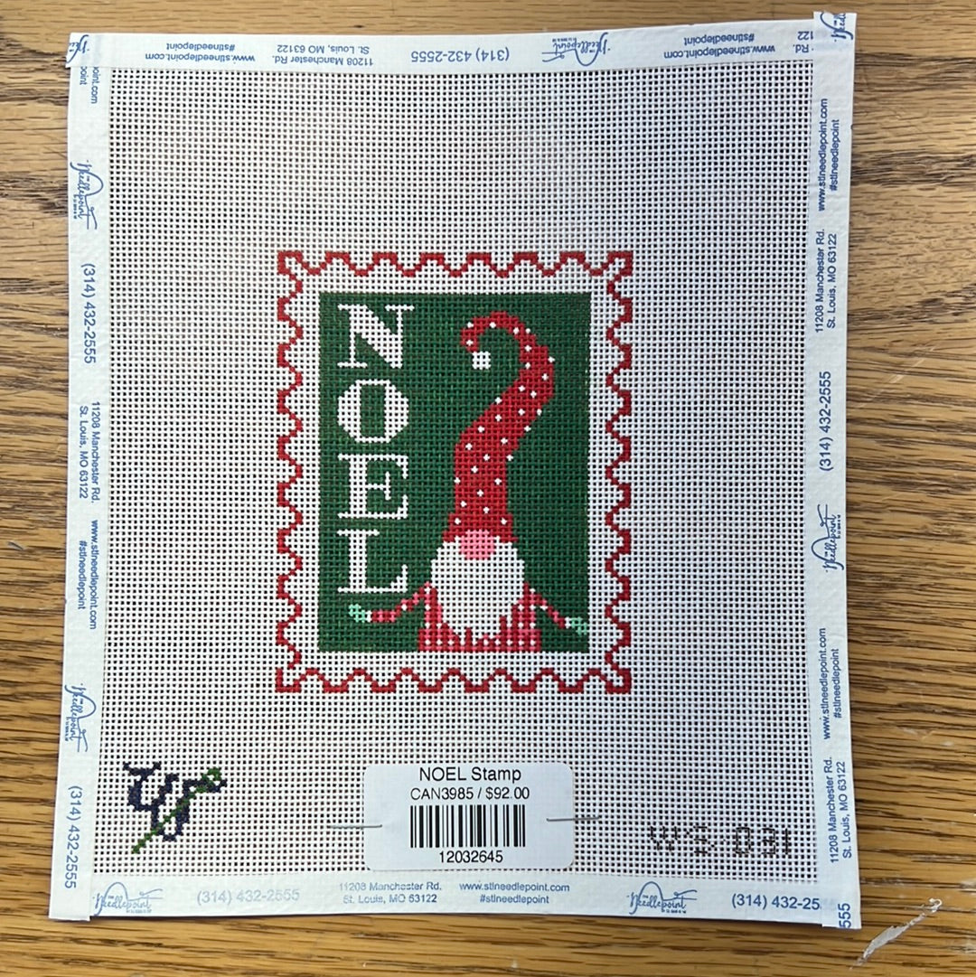 NOEL Stamp – The Needlepoint Clubhouse