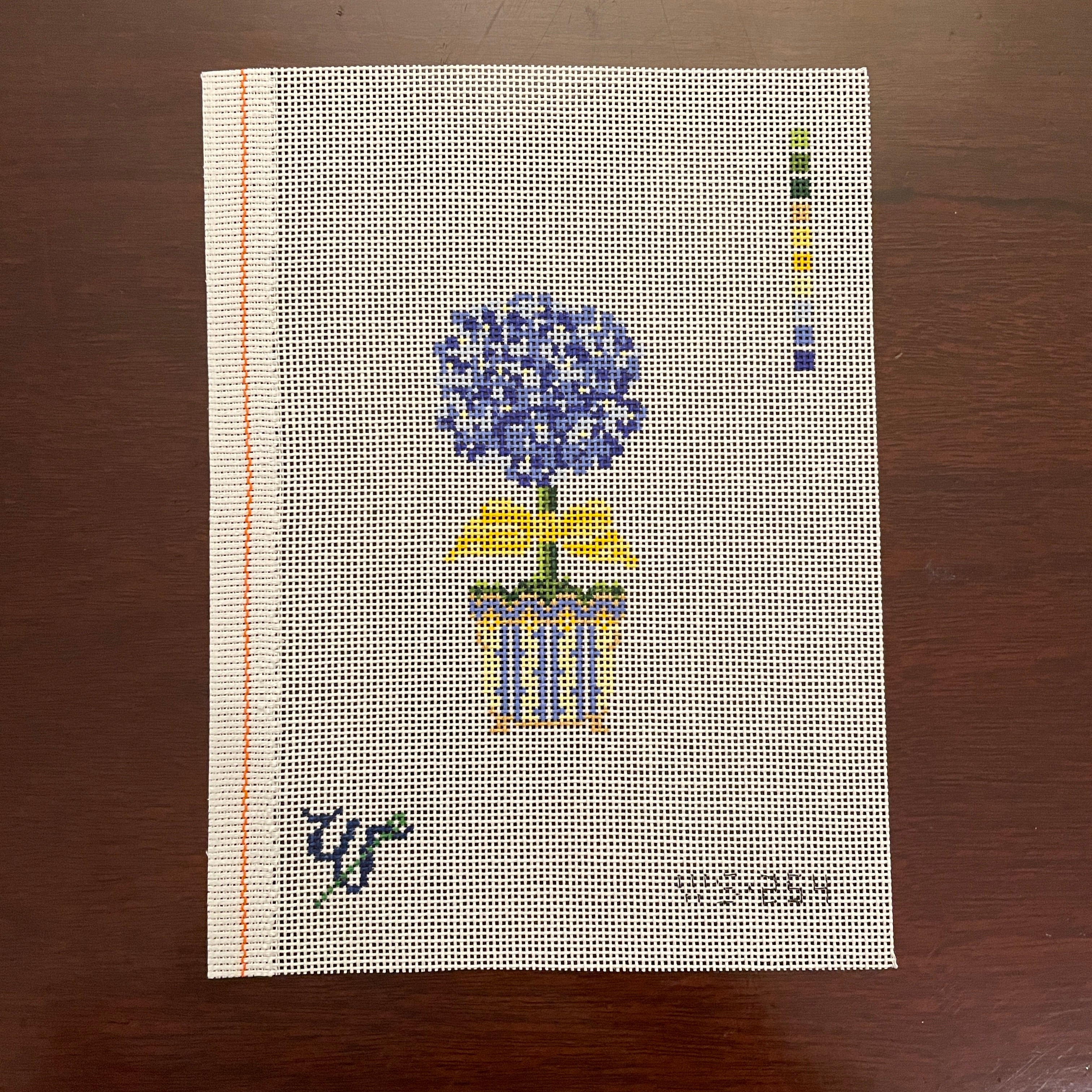 Hydrangea Topiary – The Needlepoint Clubhouse