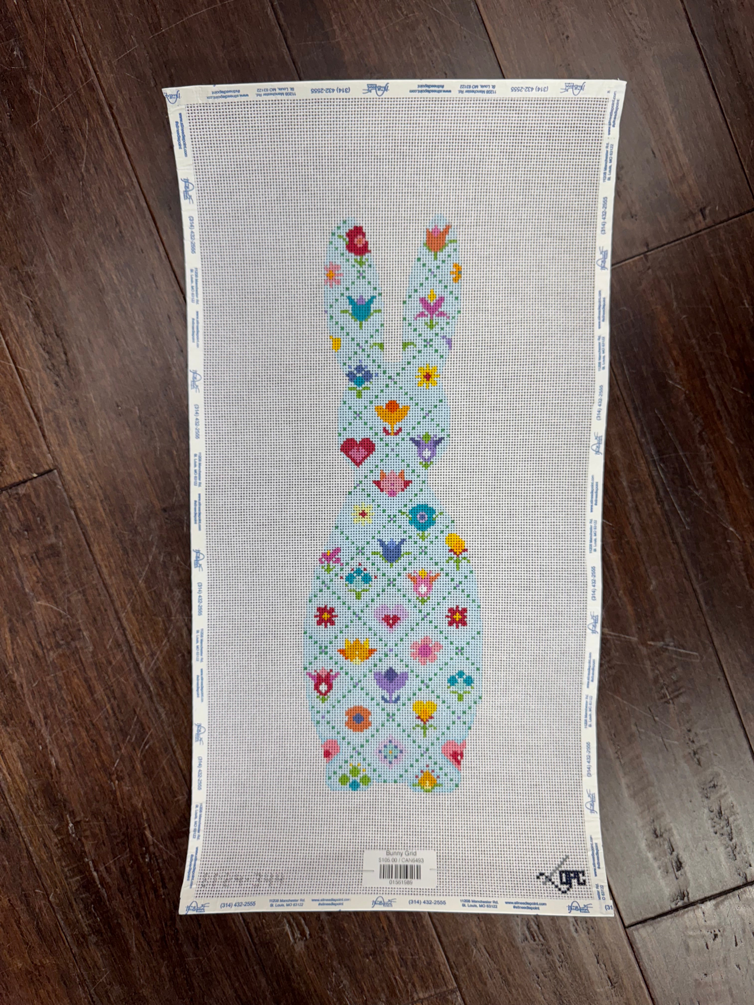 Bunny Grid – The Needlepoint Clubhouse