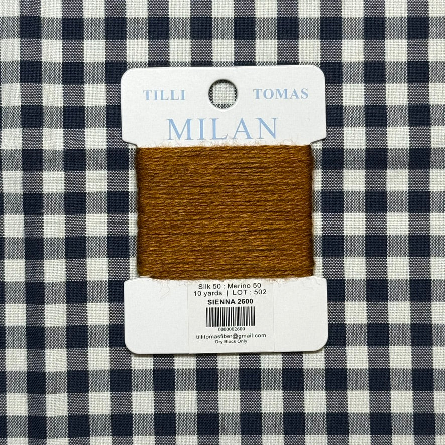 MC-2600 Sienna | Milan Card – The Needlepoint Clubhouse