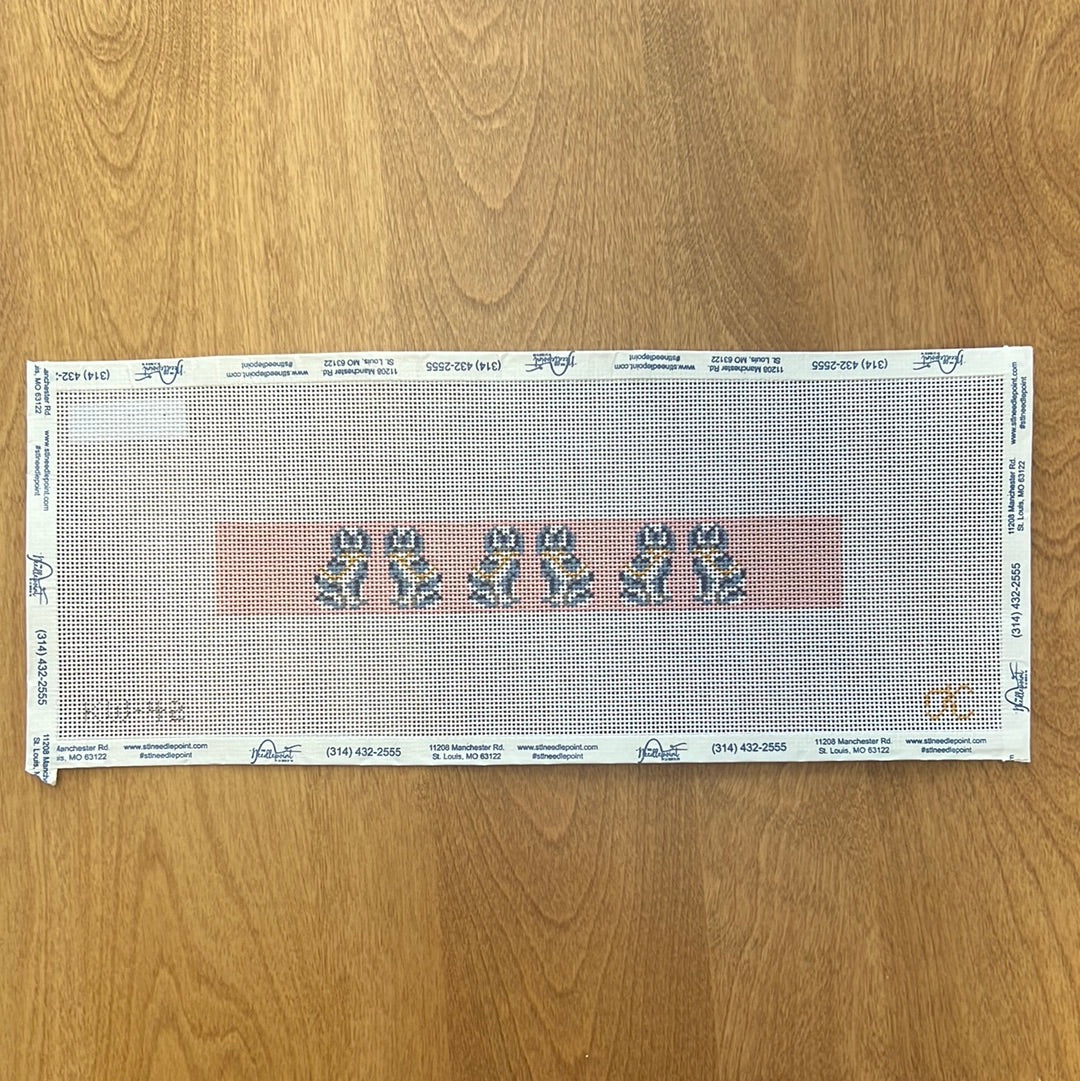 Staffordshire Dog Key Fob – The Needlepoint Clubhouse