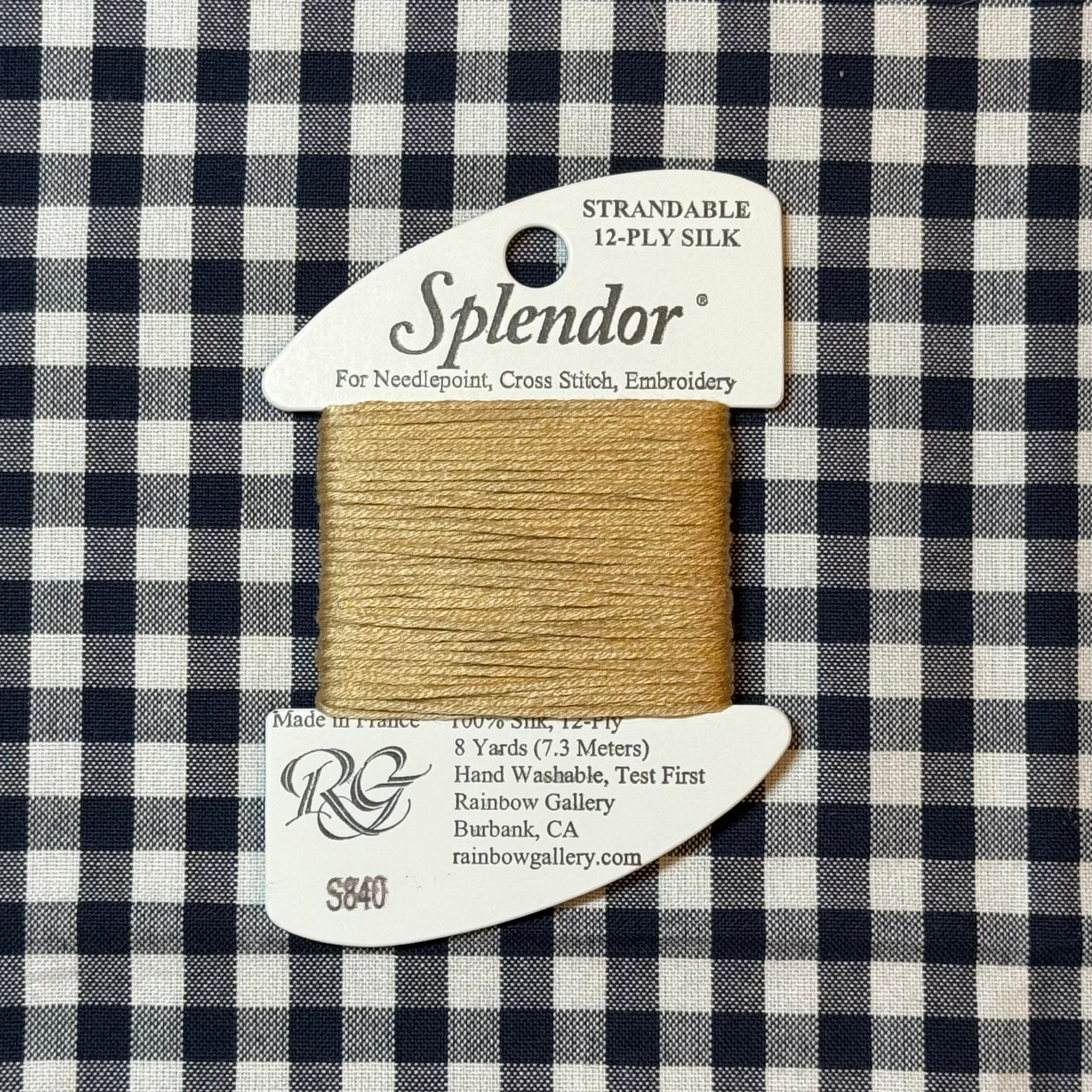 S840 Camel | Splendor – The Needlepoint Clubhouse