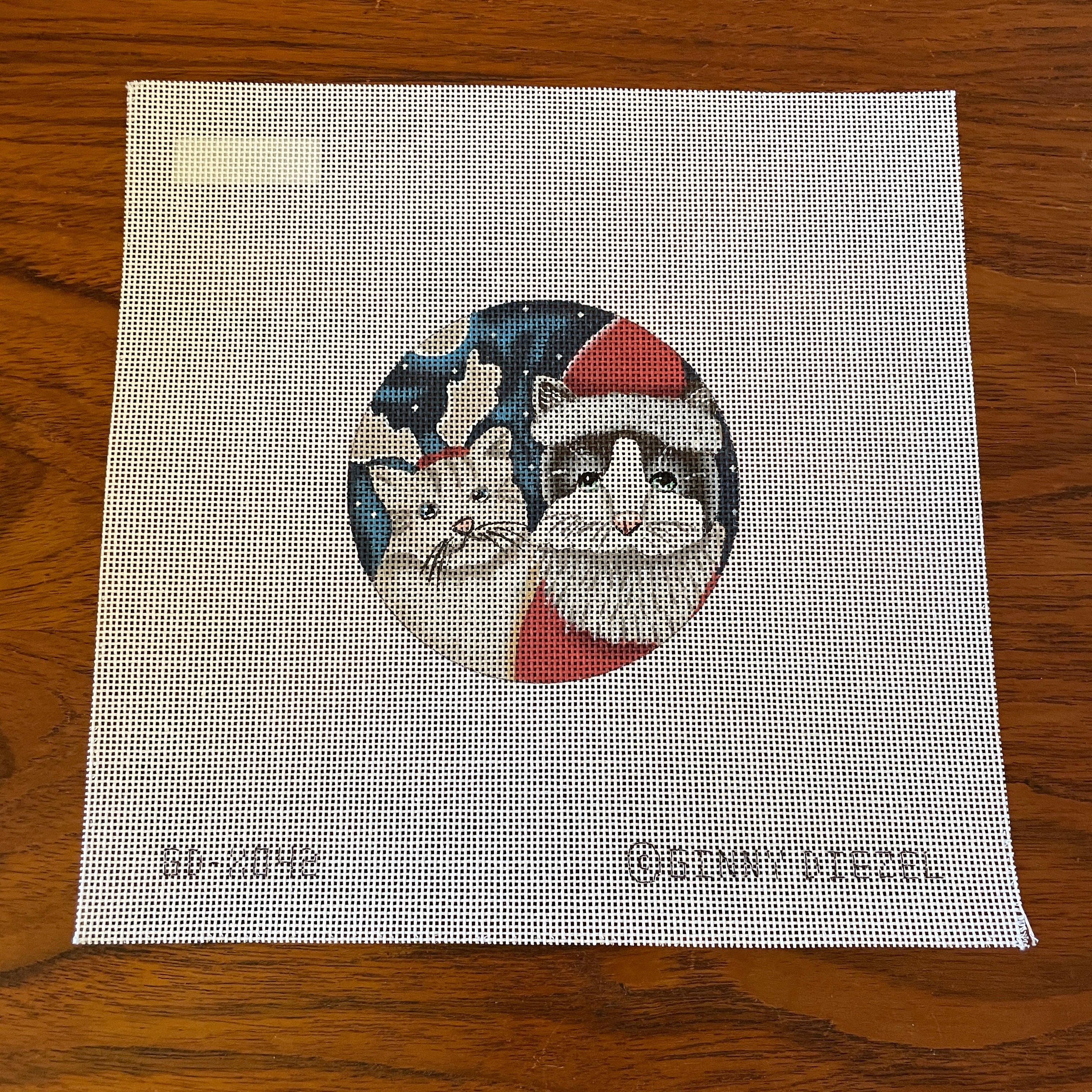 GD-XO 42 Two Cats – The Needlepoint Clubhouse