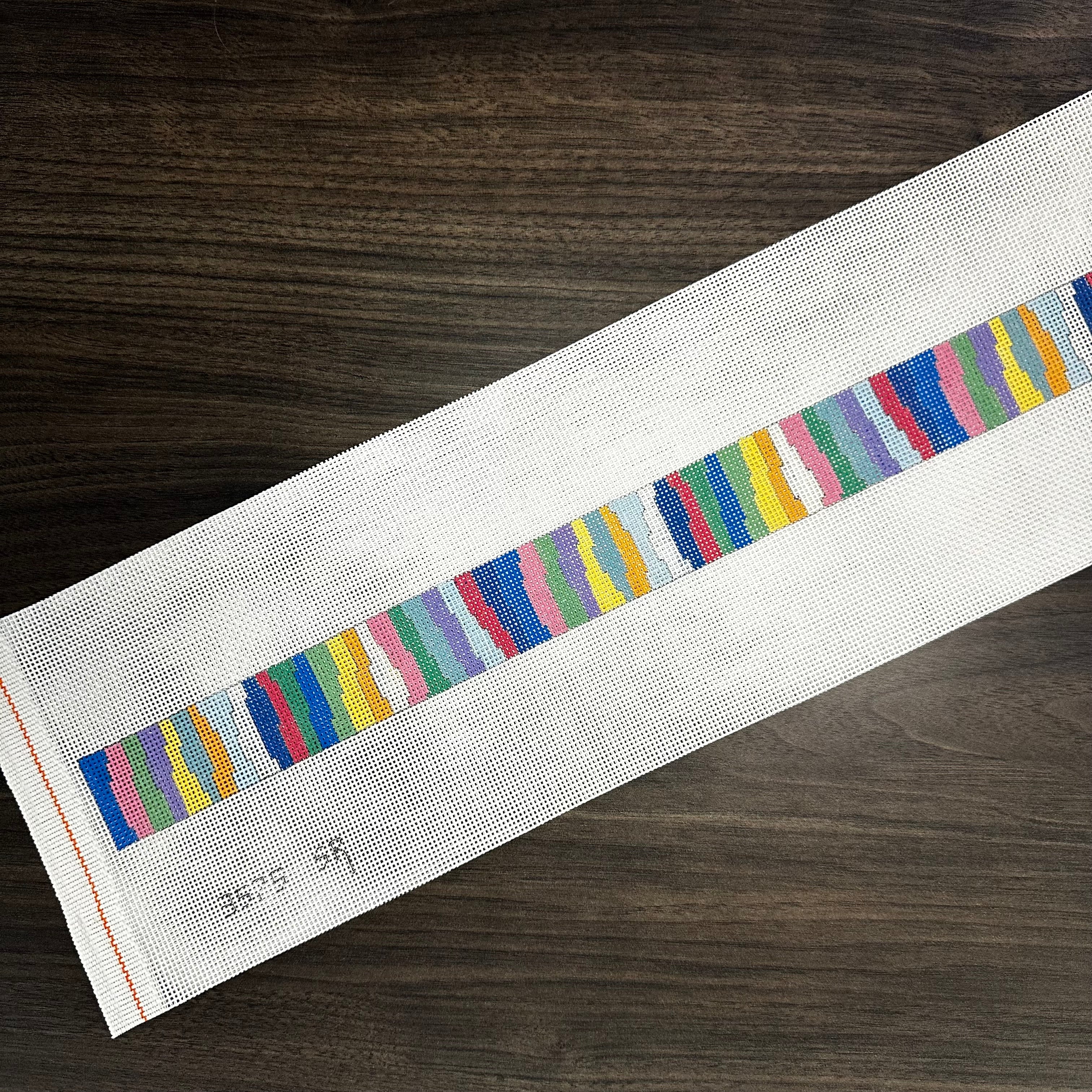 Summer Waves, Belt - 18 mesh – The Needlepoint Clubhouse