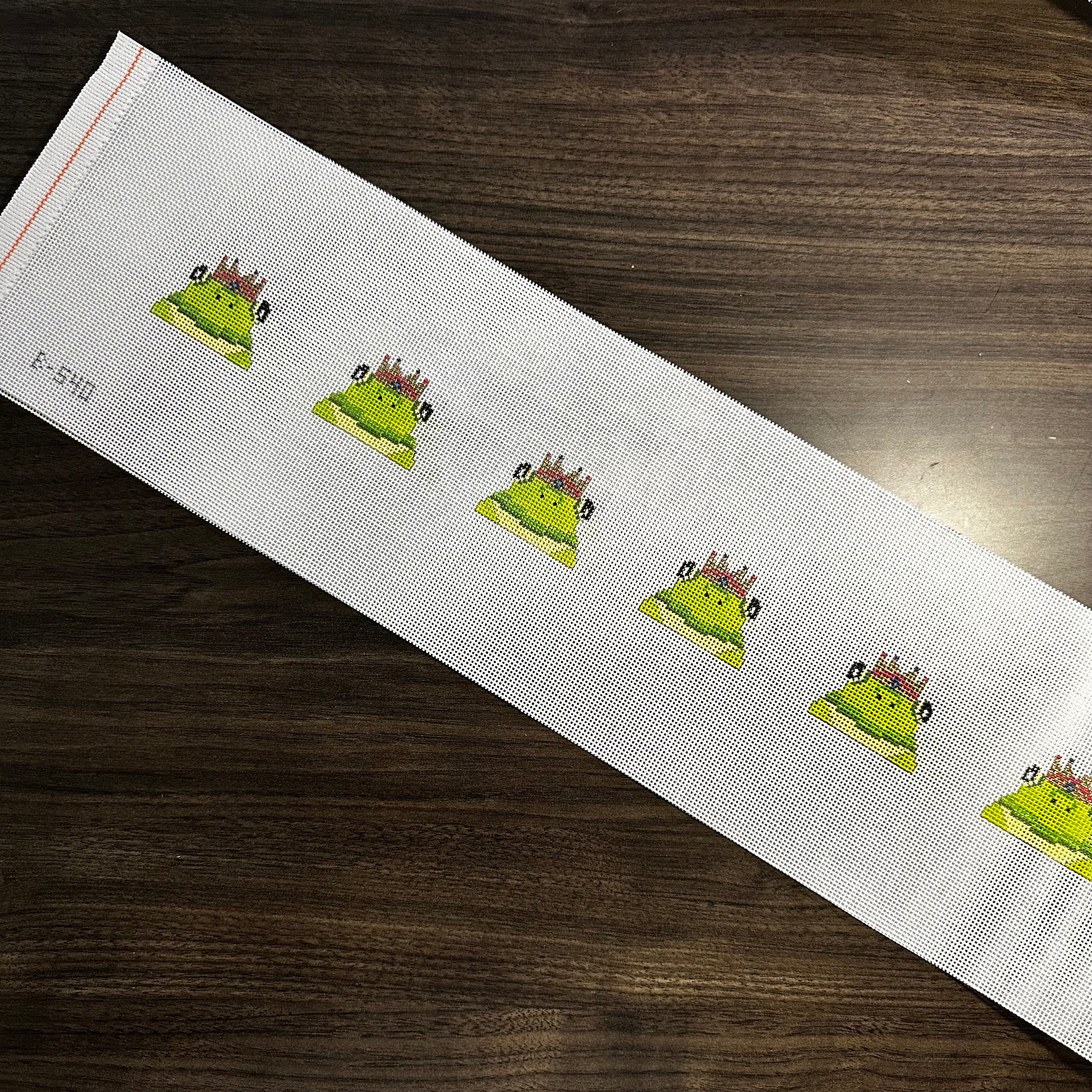 Frog Prince Belt – The Needlepoint Clubhouse
