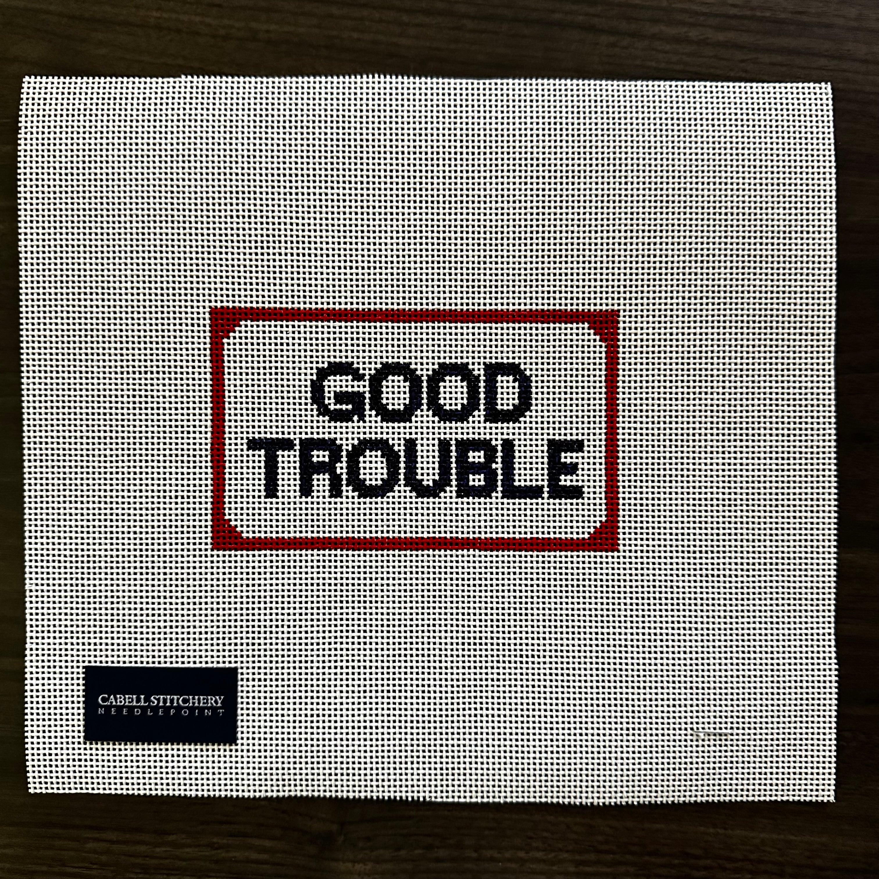 Good Trouble – The Needlepoint Clubhouse
