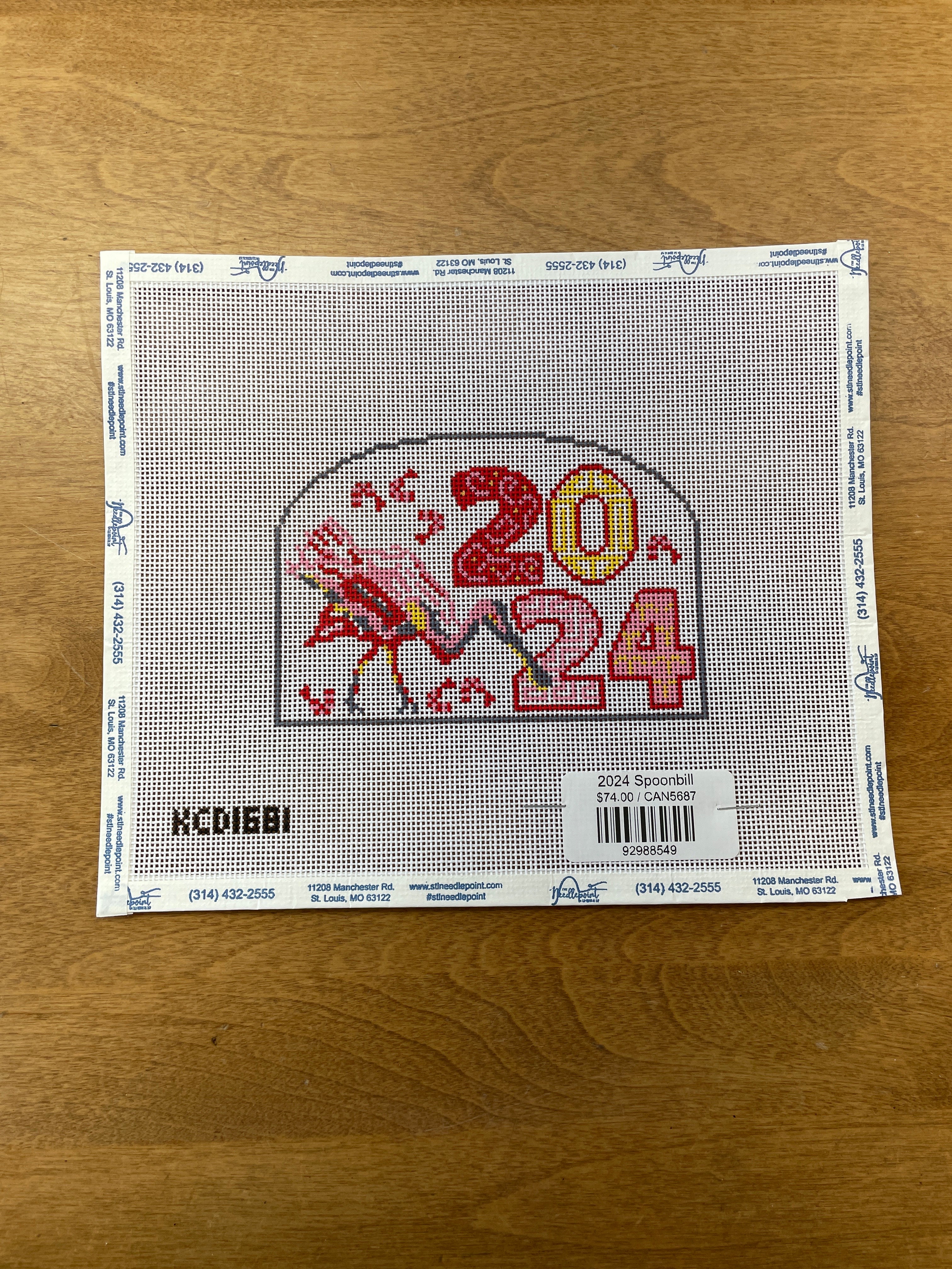2024 Spoonbill – The Needlepoint Clubhouse