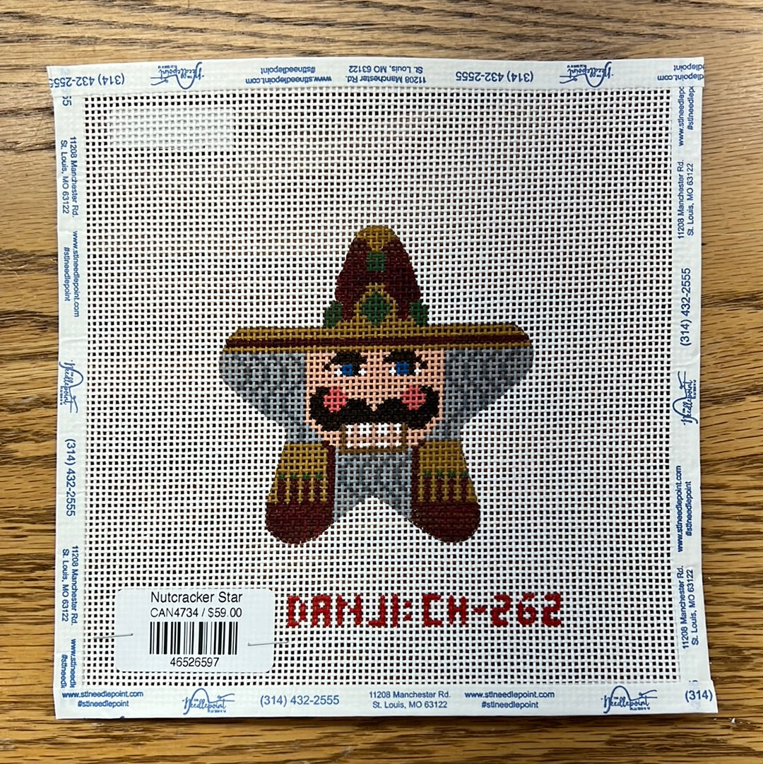 Nutcracker Star – The Needlepoint Clubhouse