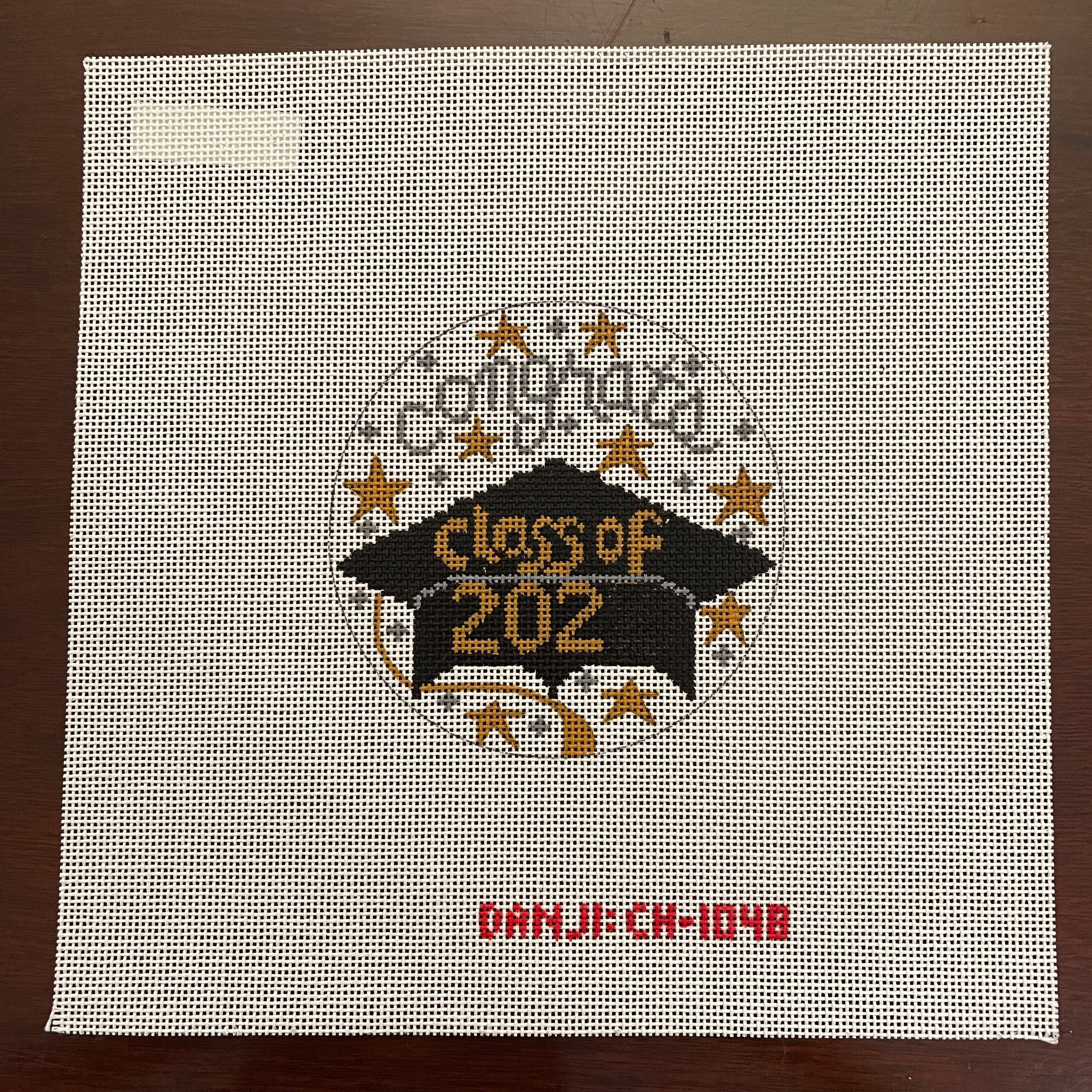 Class of 202 Graduation Cap Round – The Needlepoint Clubhouse