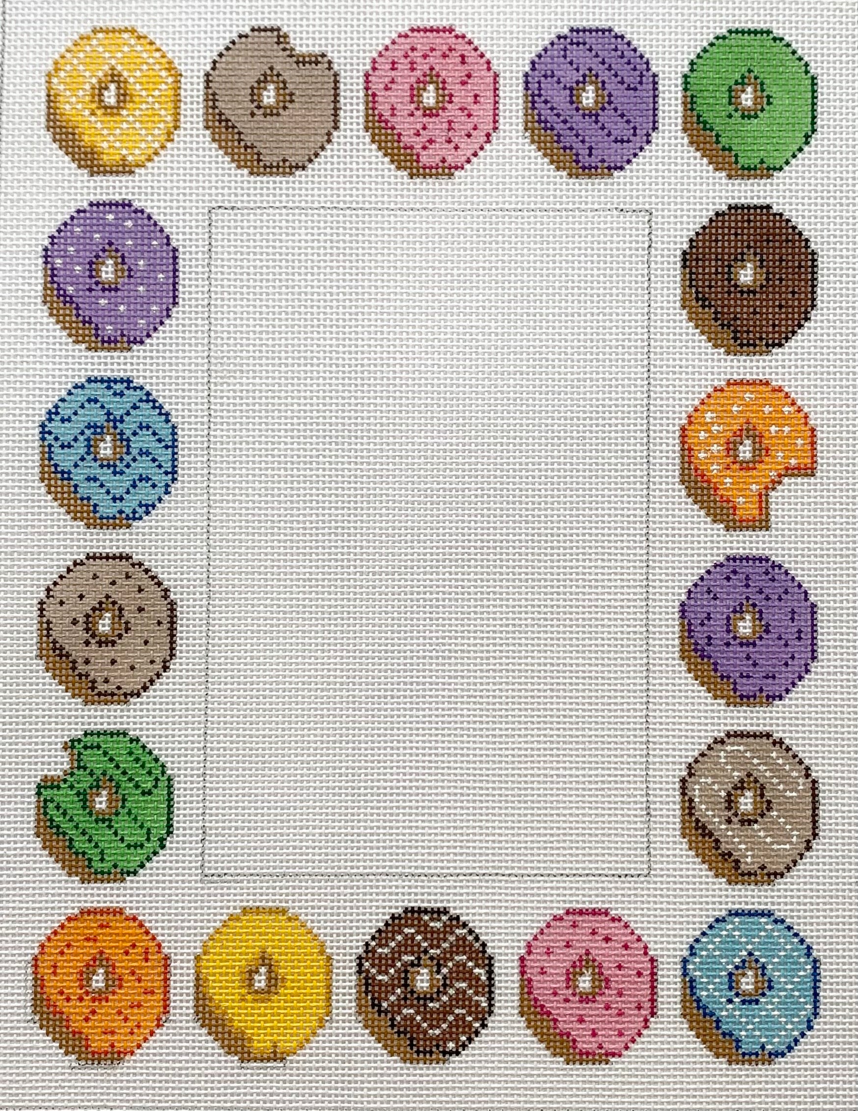 Donuts Frame (for 4x6 photo either direction) – The Needlepoint Clubhouse