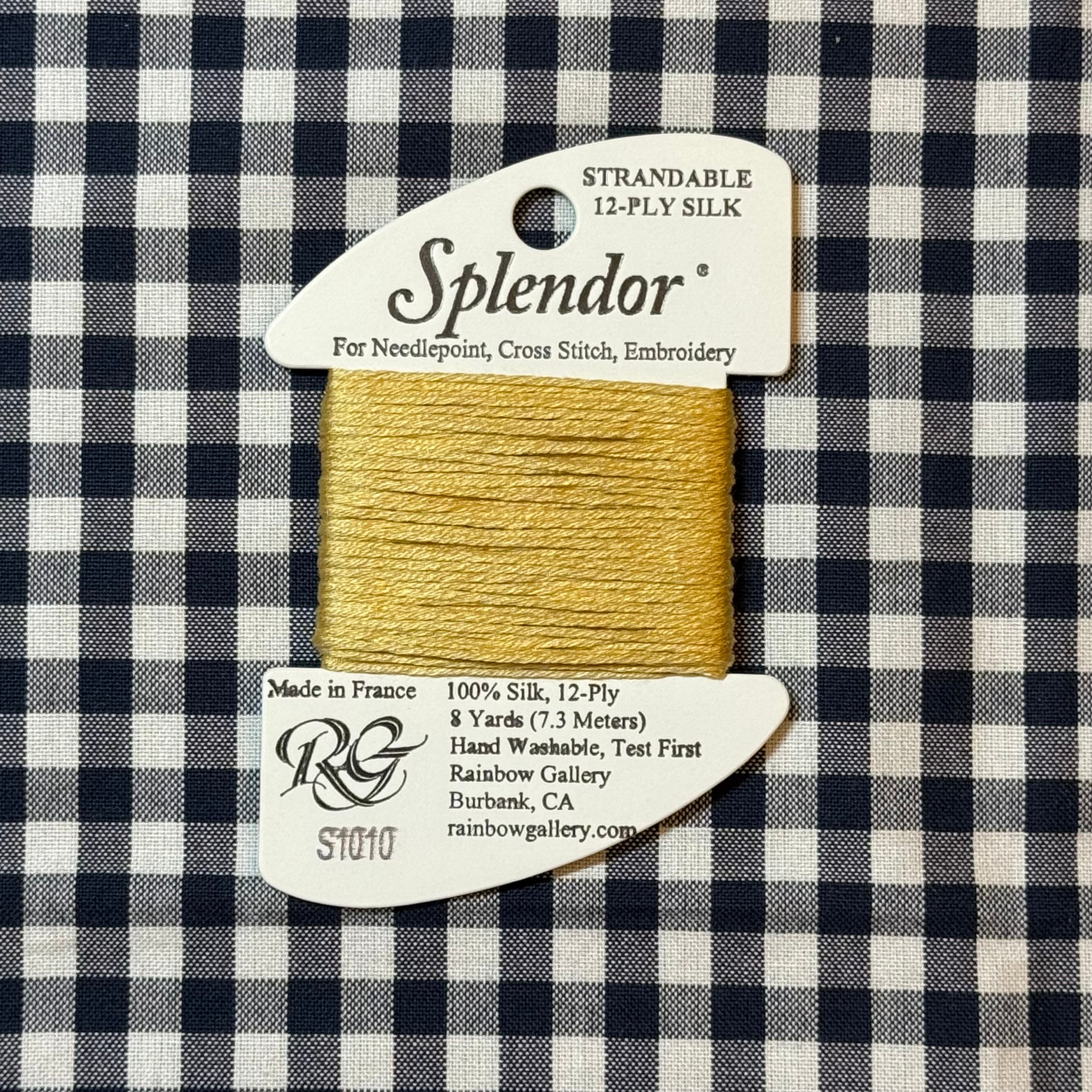 S1010 Lite Old Gold | Splendor – The Needlepoint Clubhouse