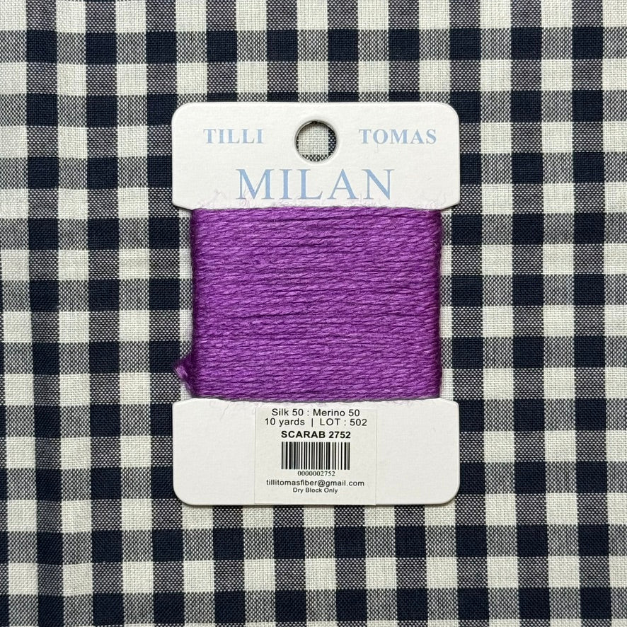 MC-2752 Scarab | Milan Card – The Needlepoint Clubhouse