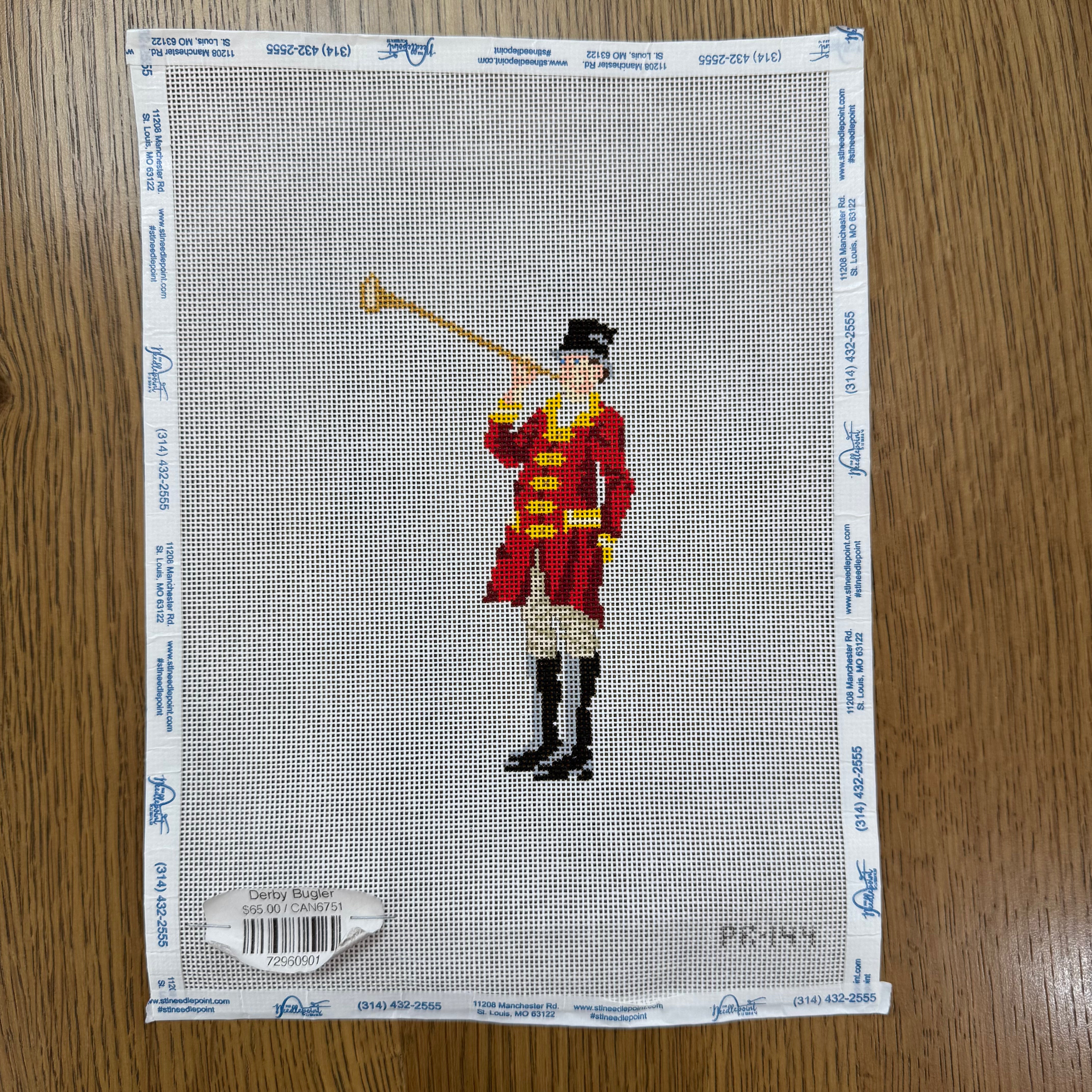 Derby Bugler – The Needlepoint Clubhouse