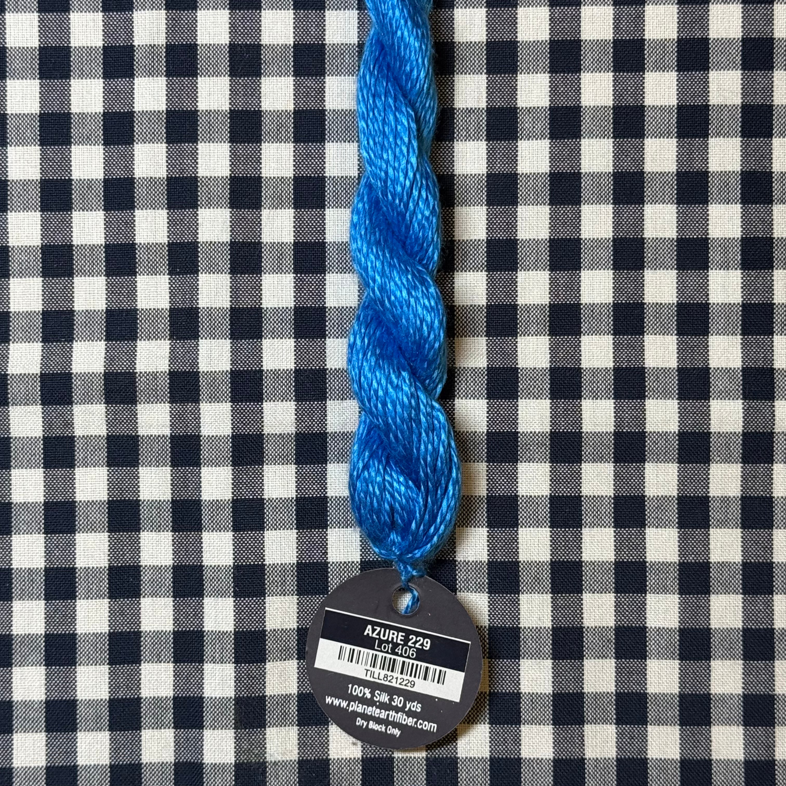 229 Azure | Planet Earth Silk – The Needlepoint Clubhouse
