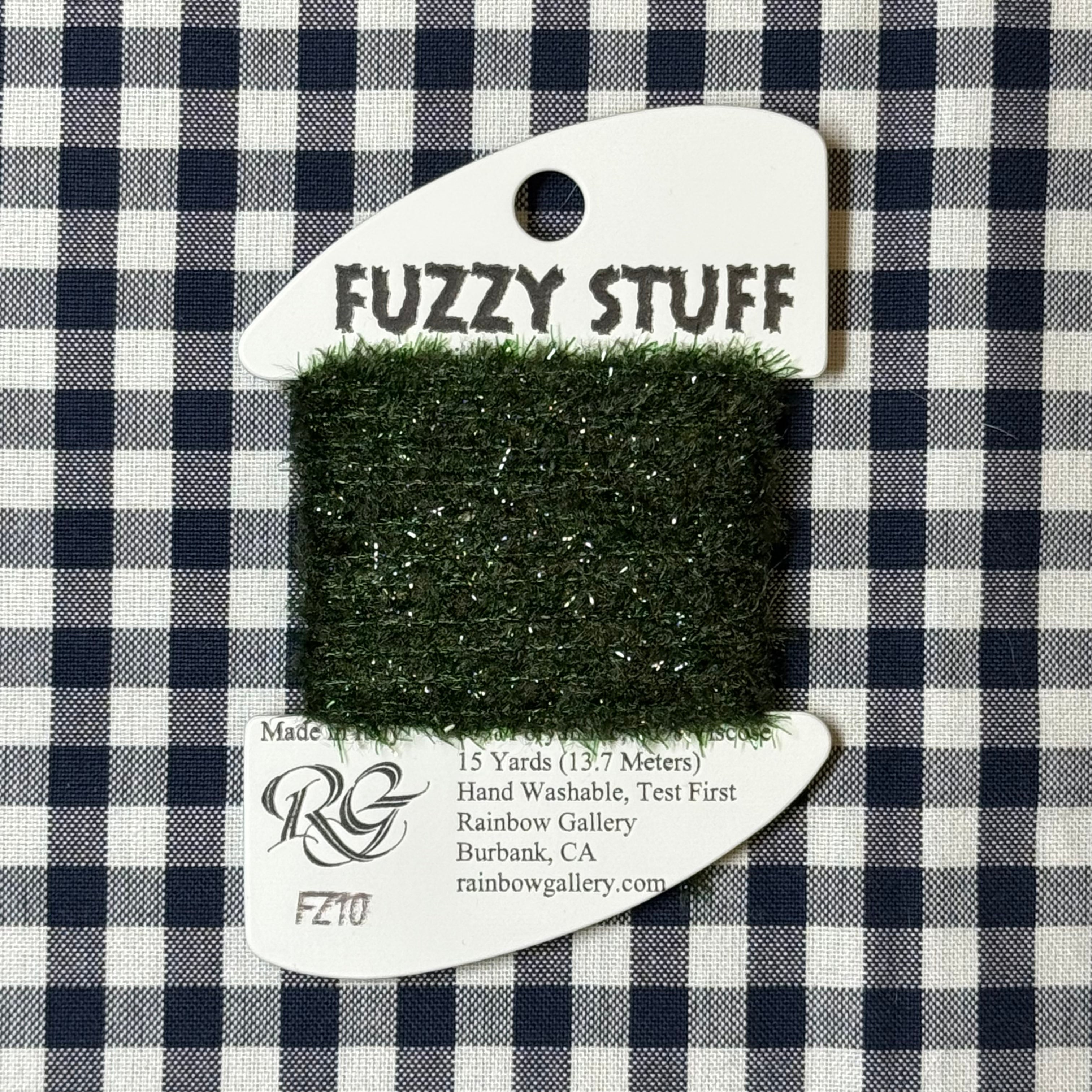 FZ10 Tree Green | Fuzzy Stuff – The Needlepoint Clubhouse