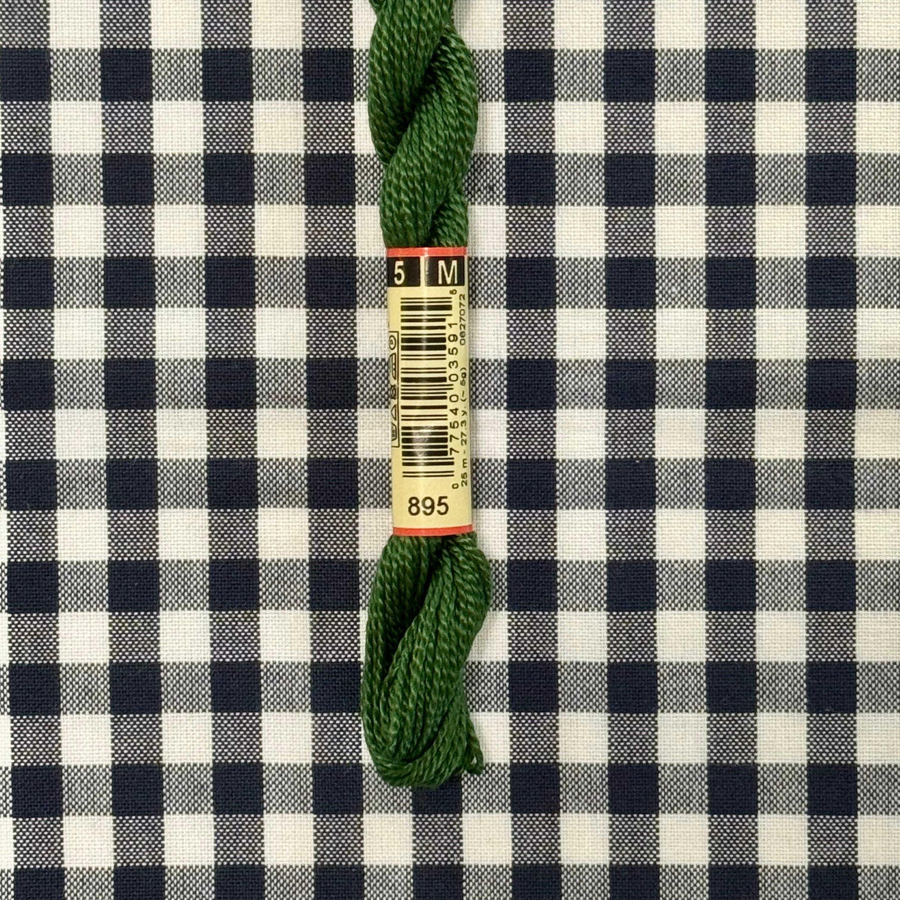 895 Very Light Hunter Green | DMC Pearl Cotton 5 – The Needlepoint ...