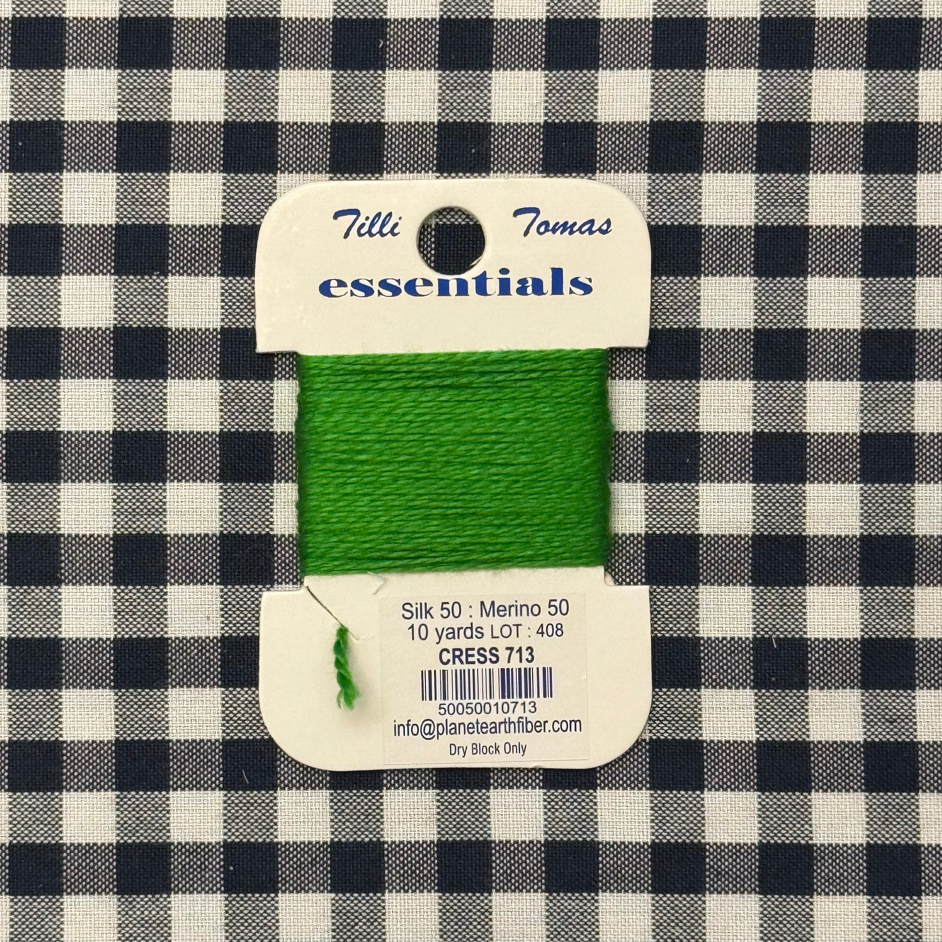 Essentials Thread 713 Cress | Essentials – Premium Needlepoint Thread ...