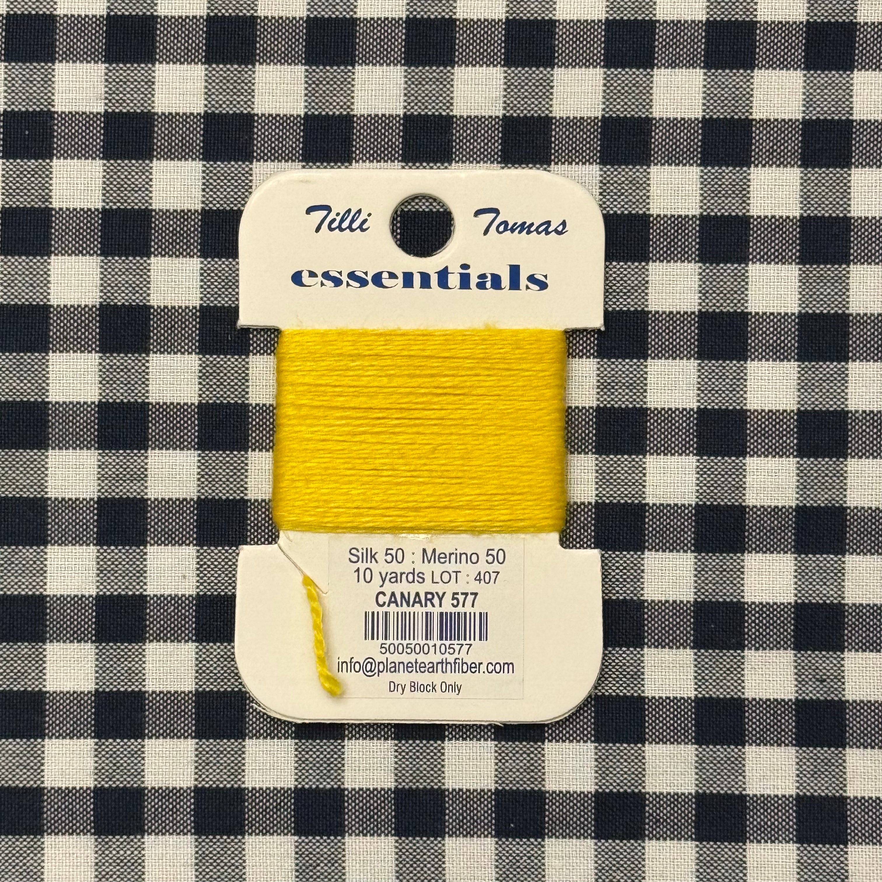 Essentials Thread 577 Canary | Essentials – Premium Needlepoint Thread ...