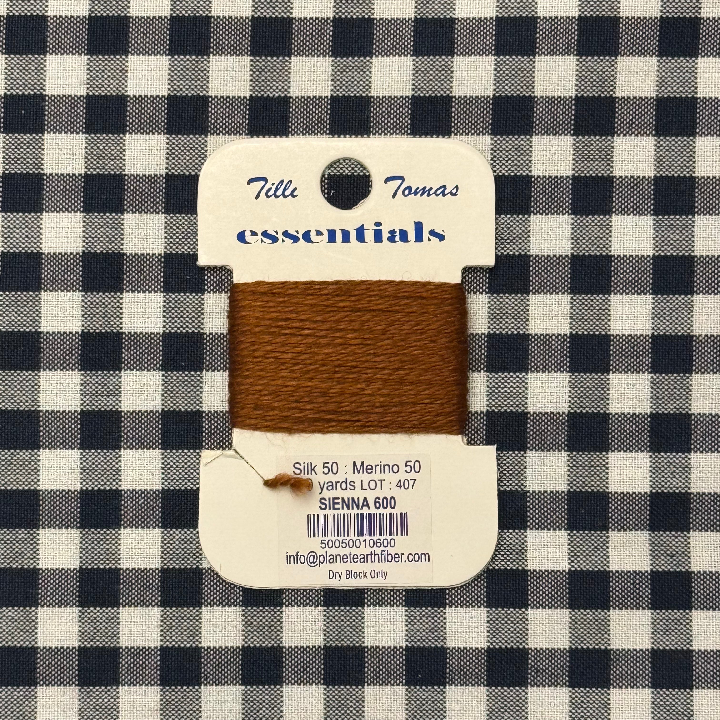 Essentials Thread 600 Sienna | Essentials – Premium Needlepoint Thread ...