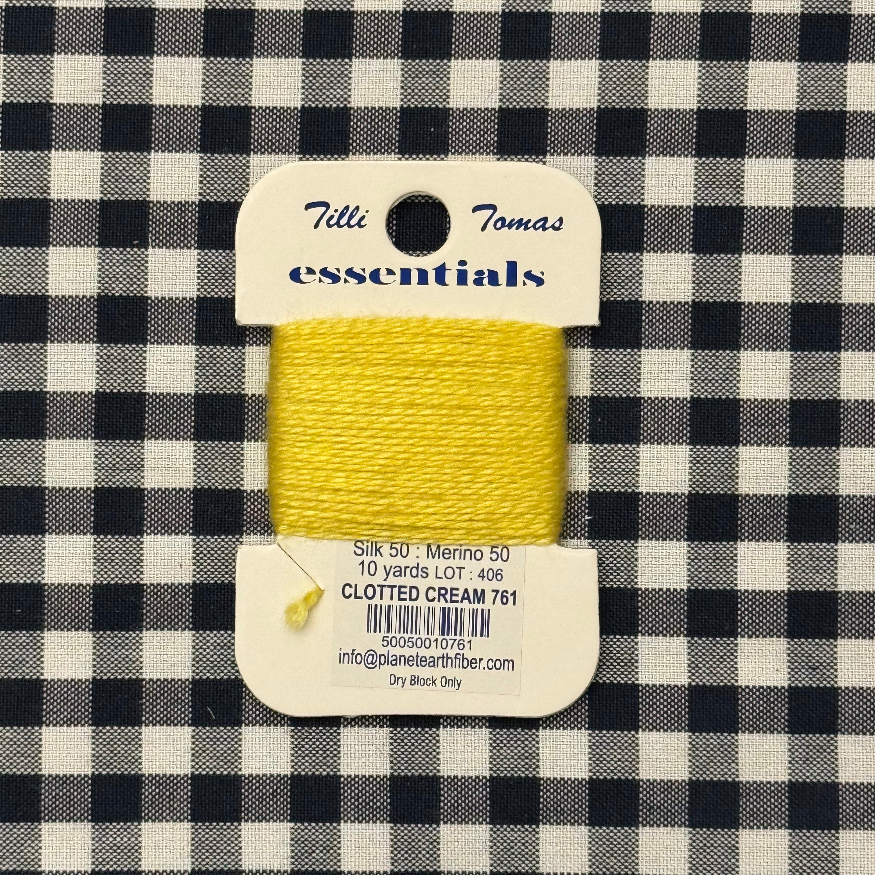 Essentials Thread 761 Clotted Cream | Essentials – Premium Needlepoint ...
