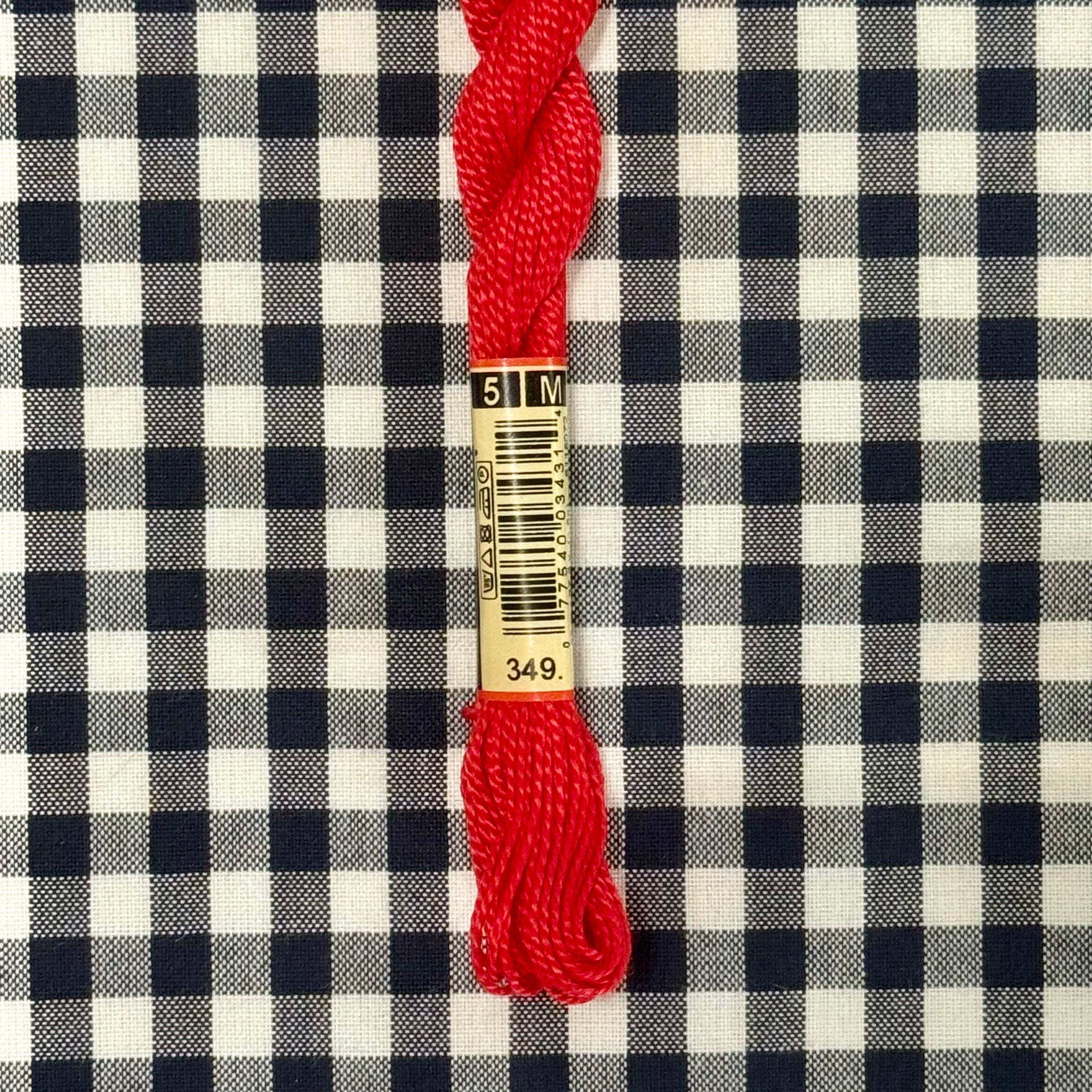 349 Dark Coral | DMC Pearl Cotton 5 – The Needlepoint Clubhouse