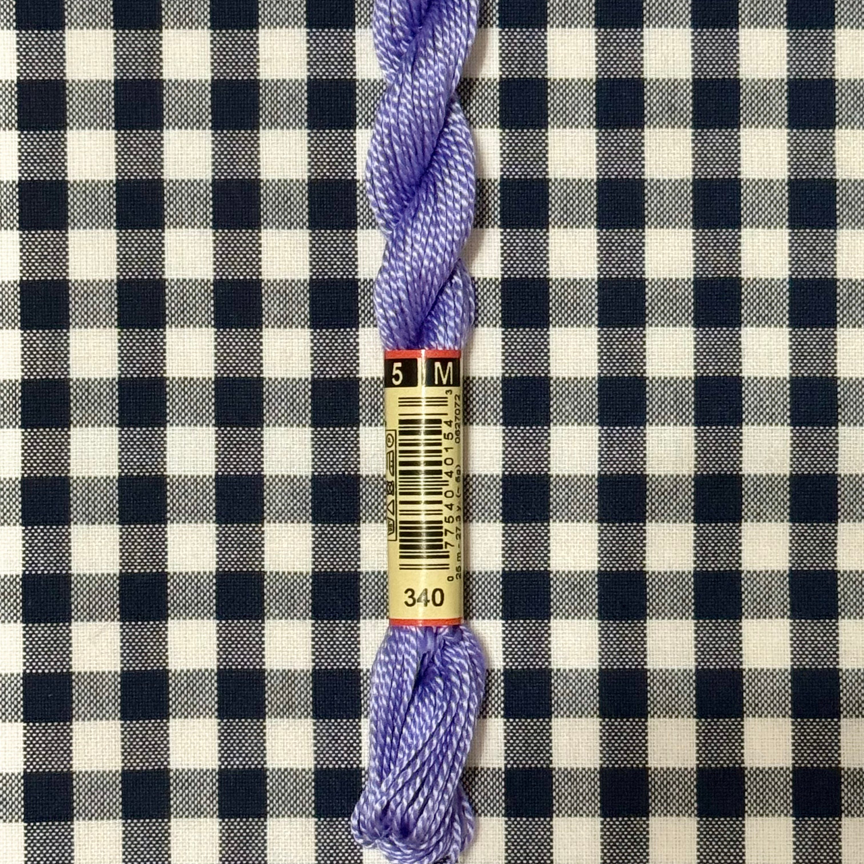 340 Medium Blue Violet | DMC Pearl Cotton 5 – The Needlepoint Clubhouse